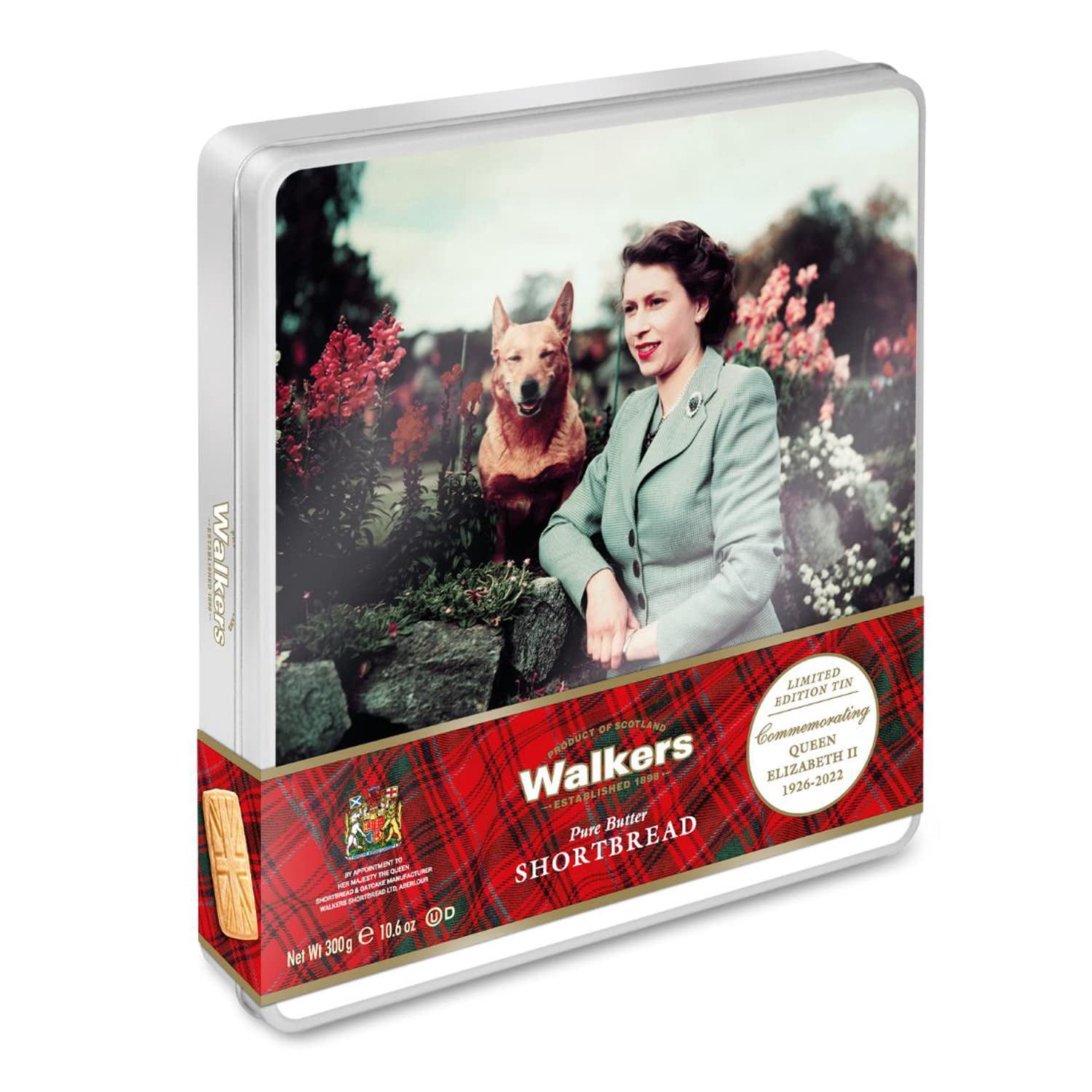Walker's Shortbread Queen Elizabeth II Limited Edition Commemorative ...