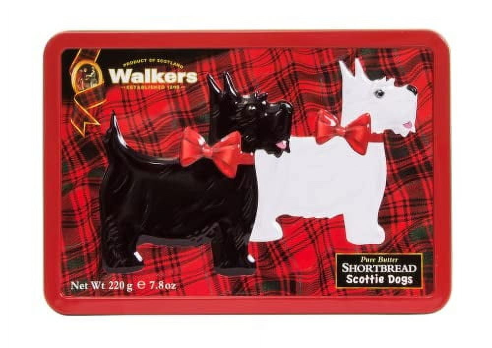 Walker's Shortbread Scottie Dog .. .. Shaped Cookies, Pure .. Butter ...