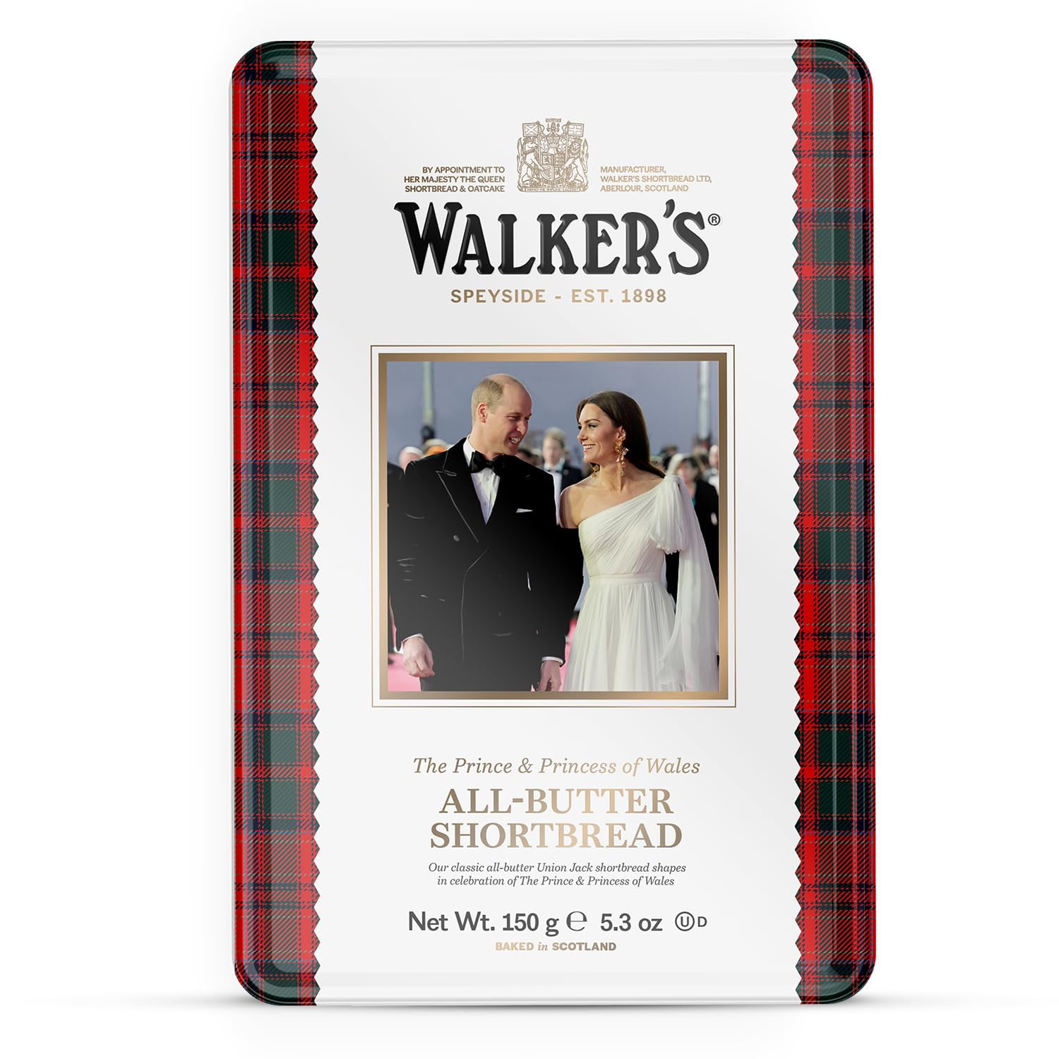 Walker's Shortbread The SCH4 Prince & Princess of Wales Limited Edition ...