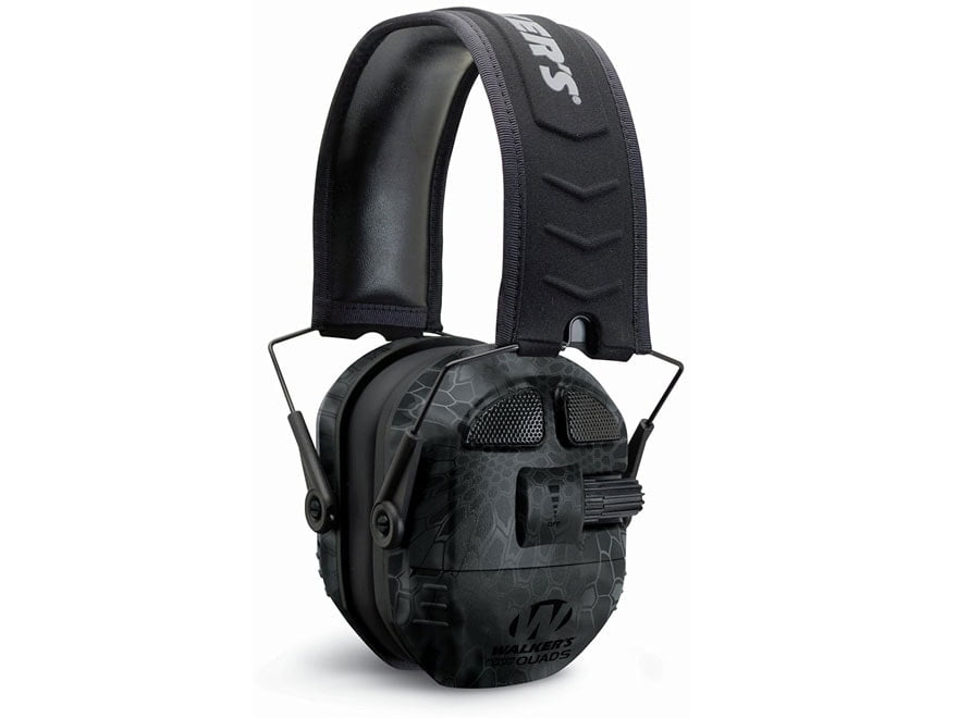 Walker's Ultimate Alpha Quad 360 Electronic Ear Muffs - Walmart.com
