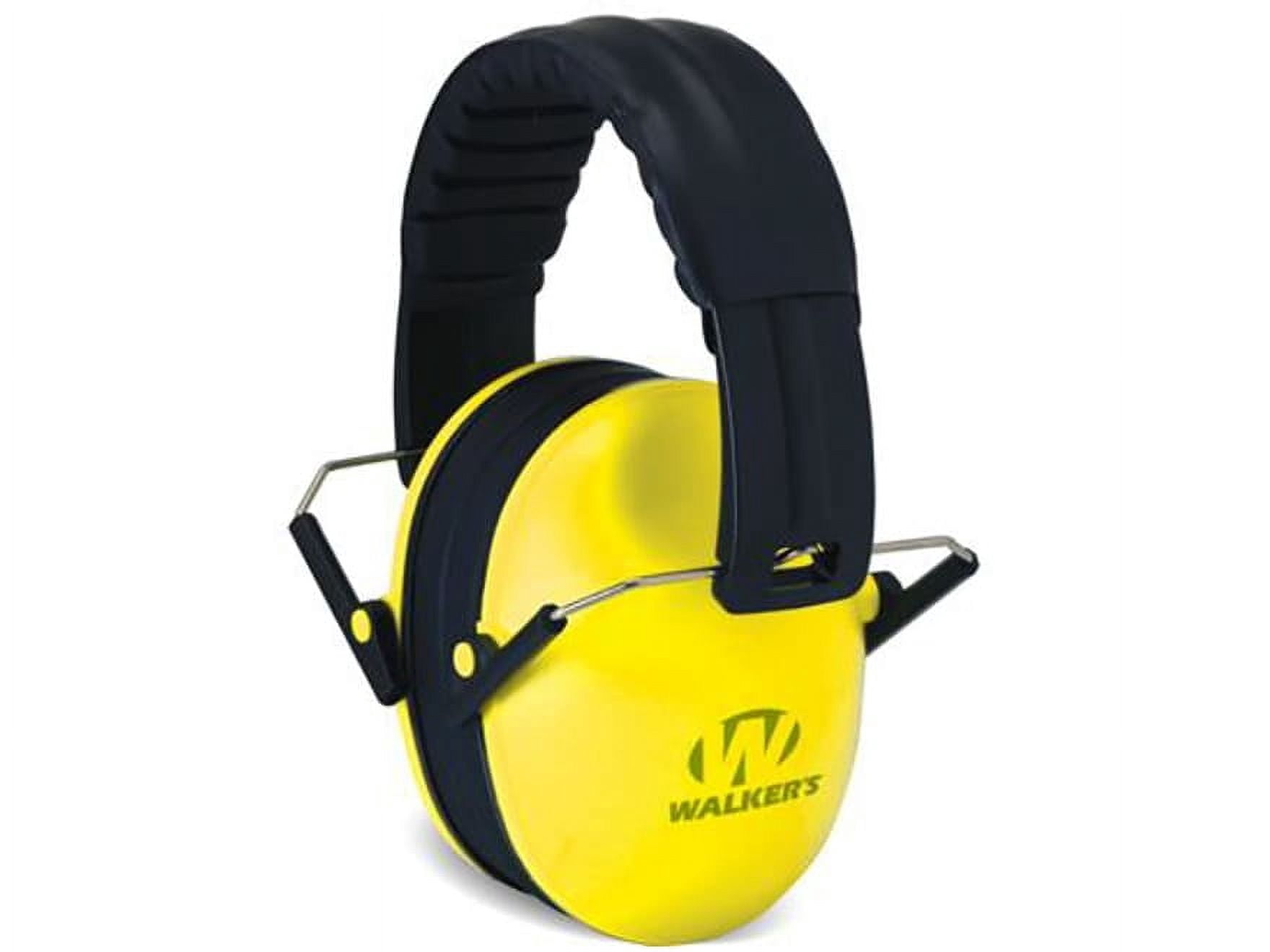 Walker's Game Ear Baby & Kids Protection Folding Ear Muffs, Yellow, 23 ...