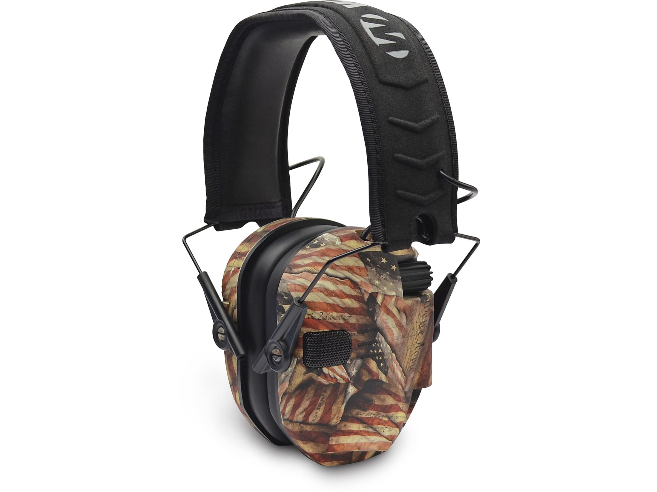 Walkers Razor Series Slim Shooter Folding Electronic Ear Muffs, 23 dB NRR, Flag - Walmart.com