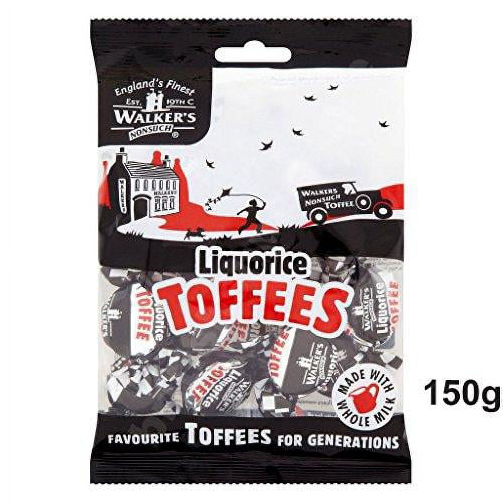 Walkers Nonsuch Liquorice Toffees (150g) - Delicious original Toffee ...