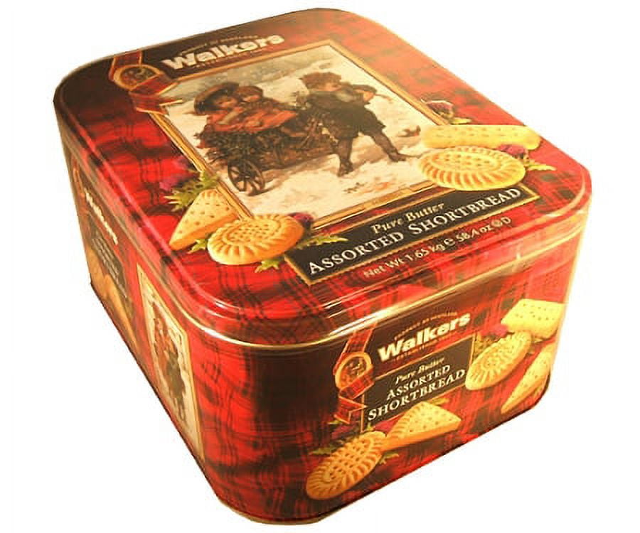 Walkers Pure Butter Assorted Shortbread Cookie, 58.4 Ounce - Walmart.com
