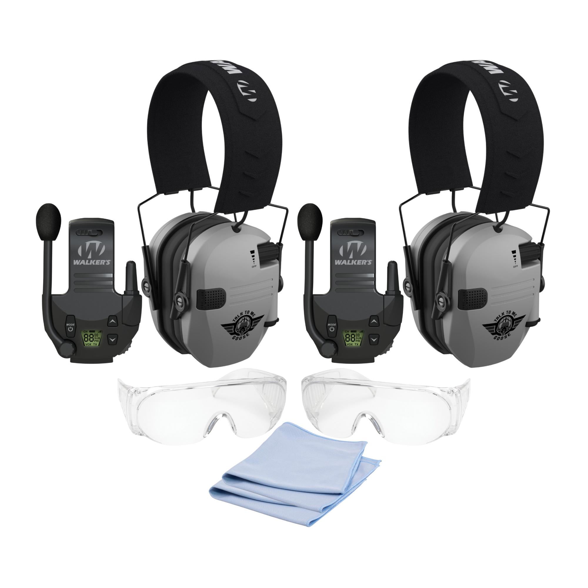 Walkers Razor Electric Slim (Gray) with Walkie Talkie Attachment Bundle ...