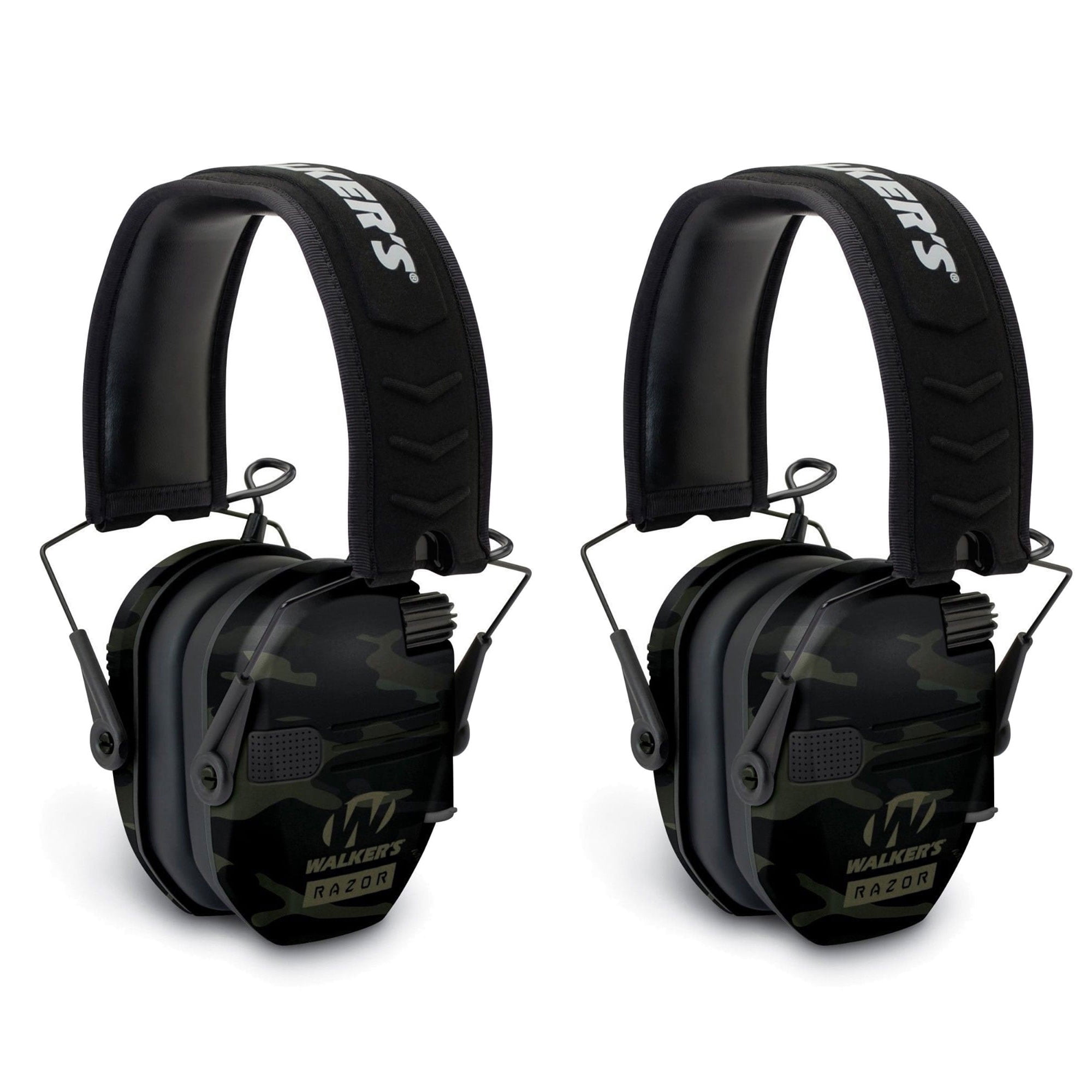 Walkers Razor Slim Electronic Ear Muffs with NRR 23 dB, (2 Pack) - Walmart.com