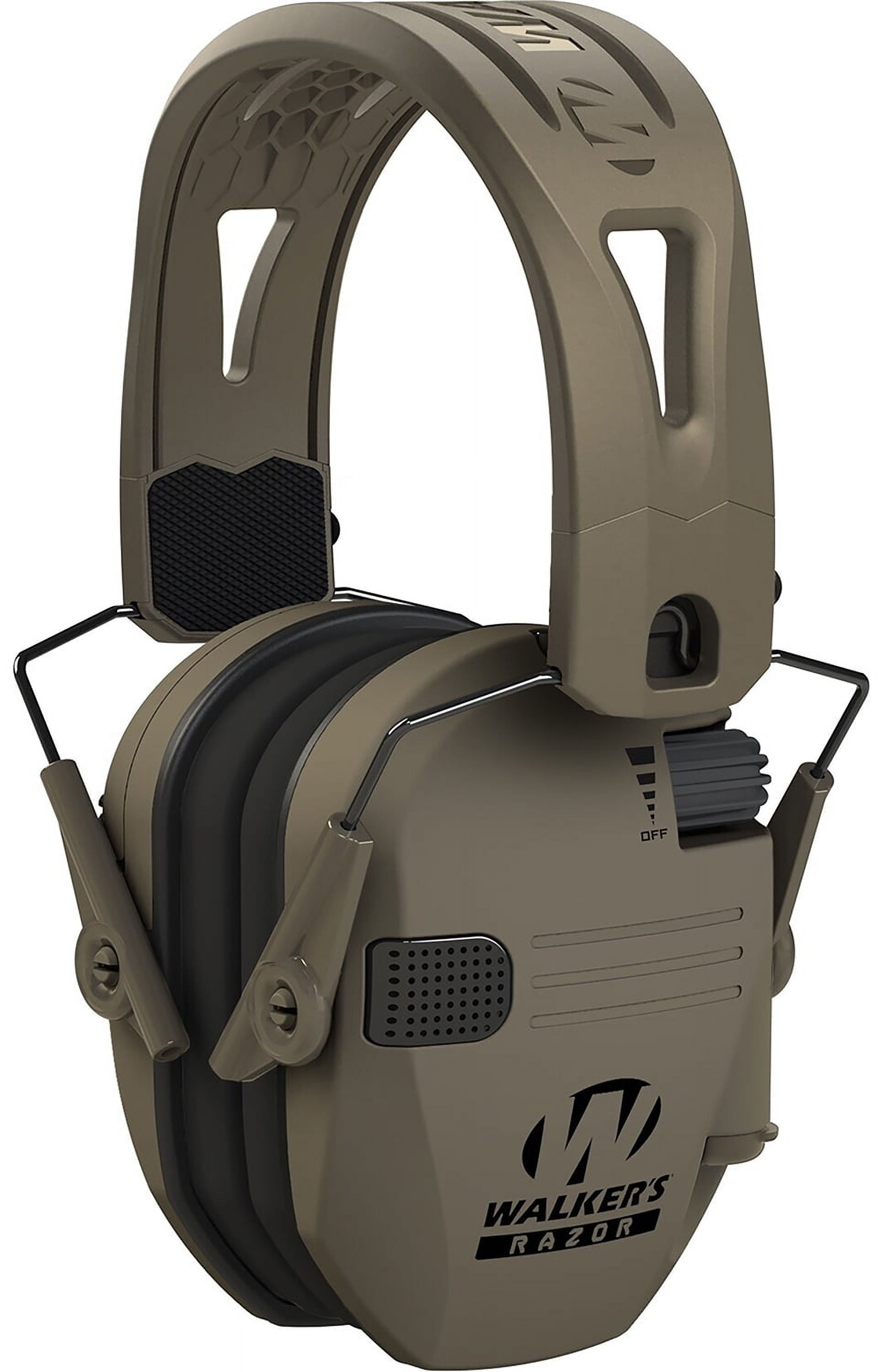 Walkers Razor Tacti-Grip Hearing Protection Earmuffs with Rubber ...