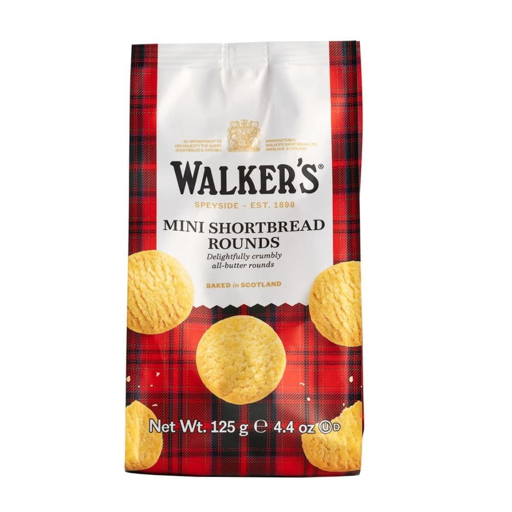 Walkers Shortbread Mini Rounds 4.4oz (Pack of 6) - Walmart.com