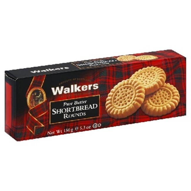 Walkers Shortbread Walkers Shortbread Rounds Shrtbrd Cookie - 12x5.3OZ ...