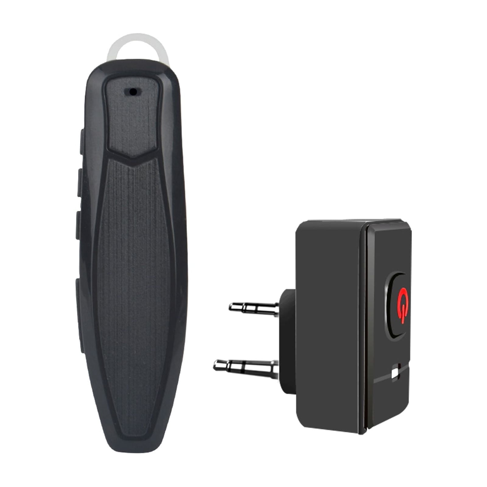 Walkie Talkie Bluetooth Headset, Bluetooth Earpiece with Noise ...