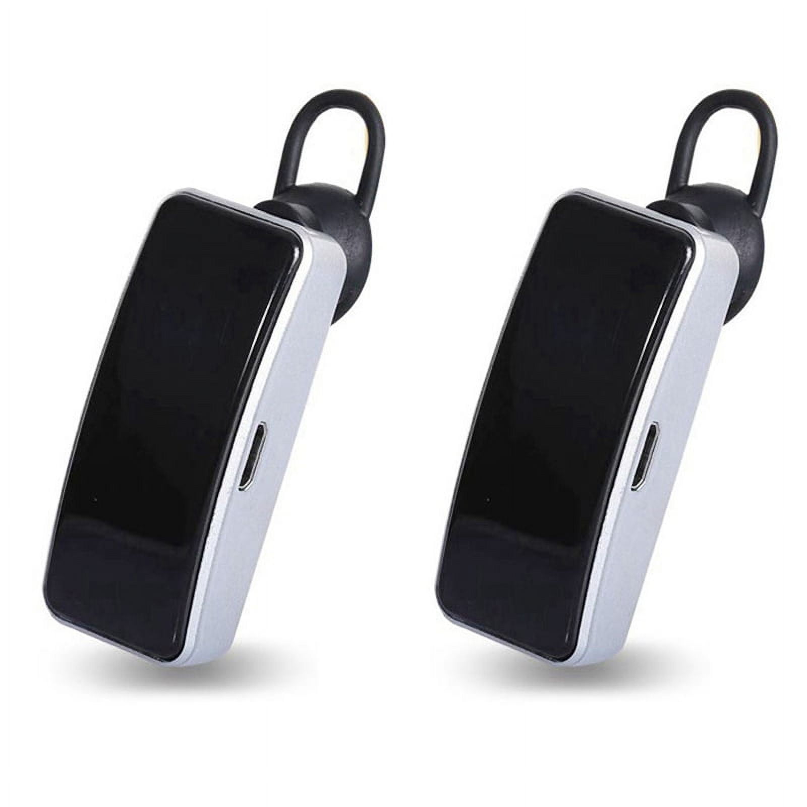 Walkie Talkie Headset Ear Hanging Mini Portable Bluetooth for Bar Hotel ...