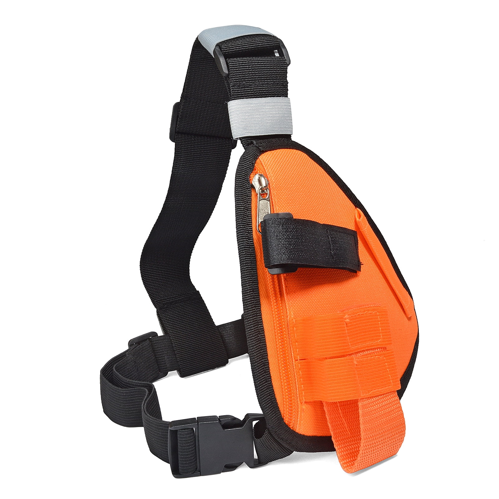 Universal Walkie-Talkie Radio Chest Pack, Hands-Free Nylon Holder with ...