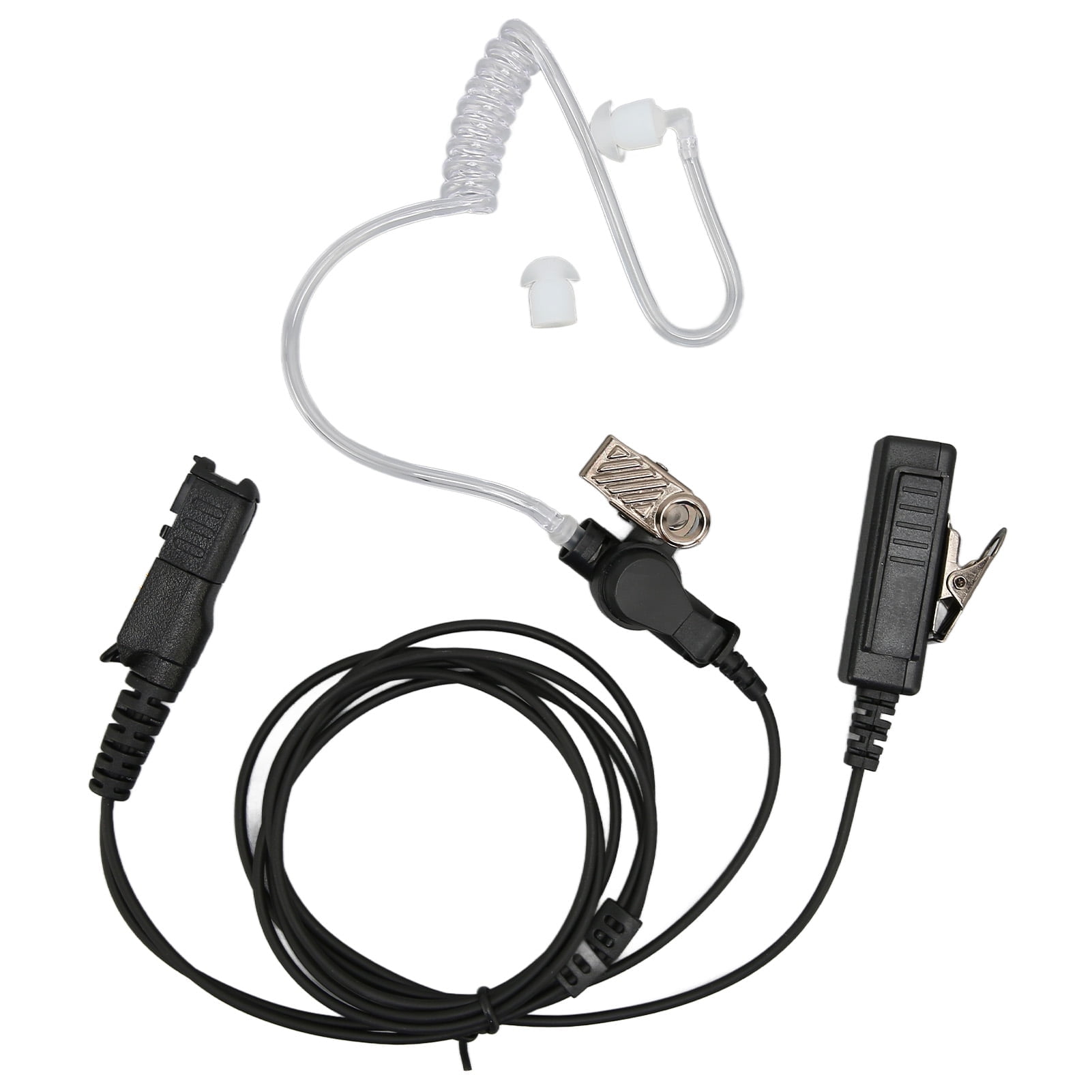Walkie Talkies Earpieces,Acoustic Tube Headphone 2 Way Radio Walkie ...