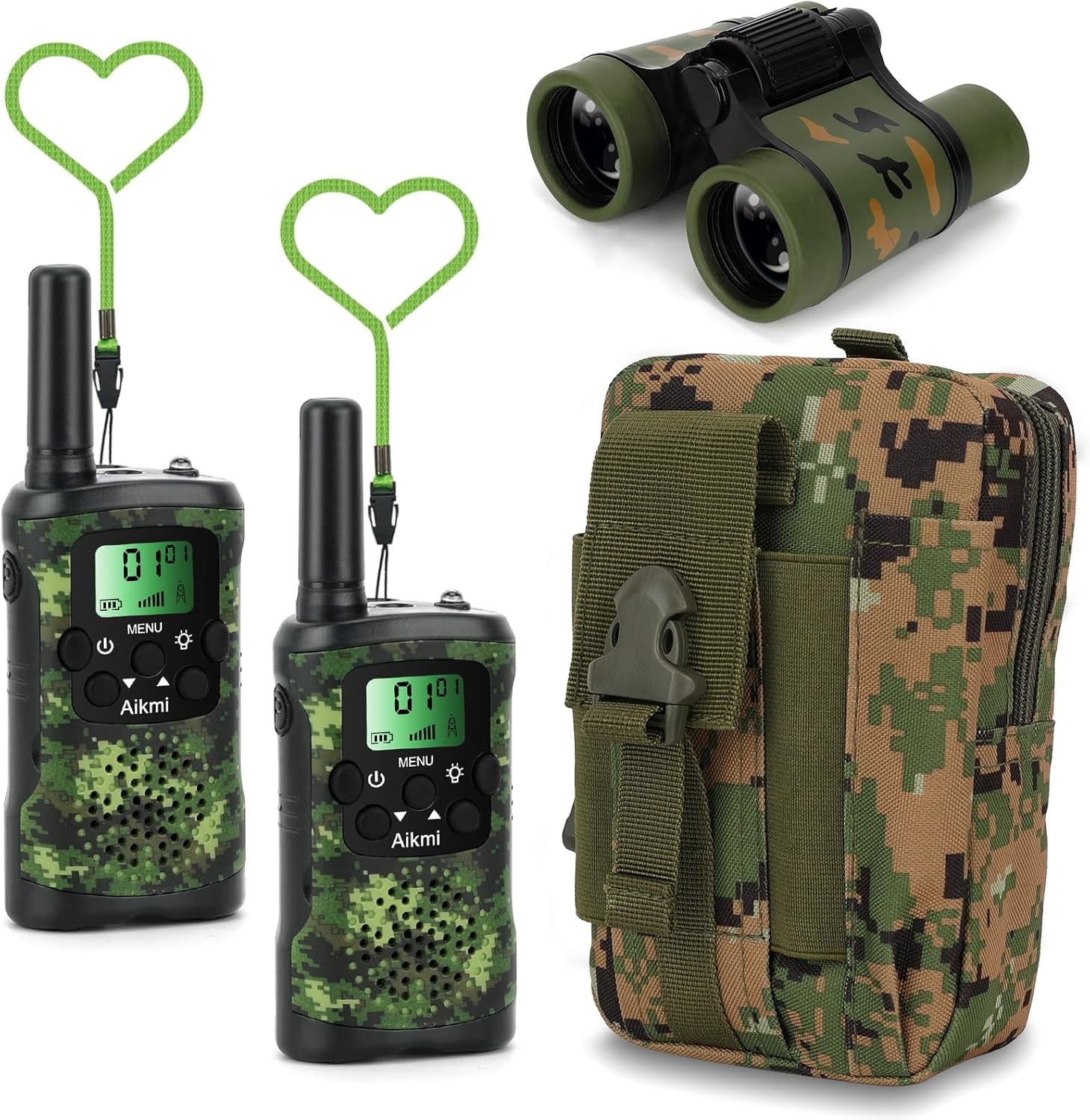Walkie Talkies for Kids Toys for Boys Aged 5+ Outdoor Toys 2 Way Radio ...