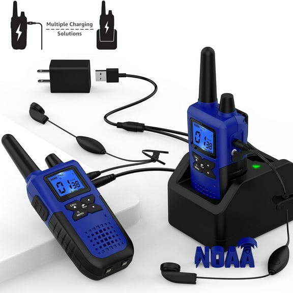 Video Walkie Talkies, 2 Pack Rechargeable Video Walkie-Talkies with ...