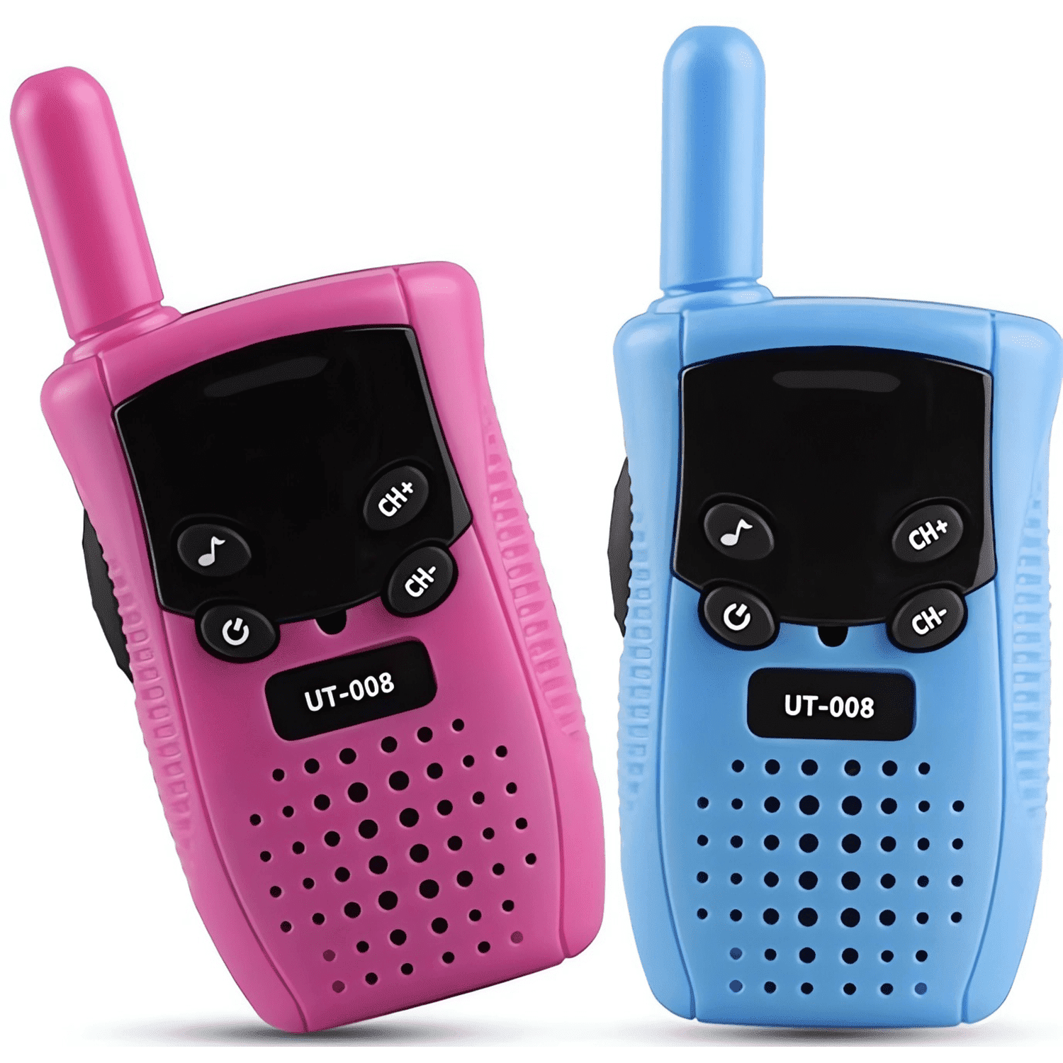 Walkie Talkies for Kid, 3 Way Radio, 1 KM Long Range Toy for Boy Girl 3 ...