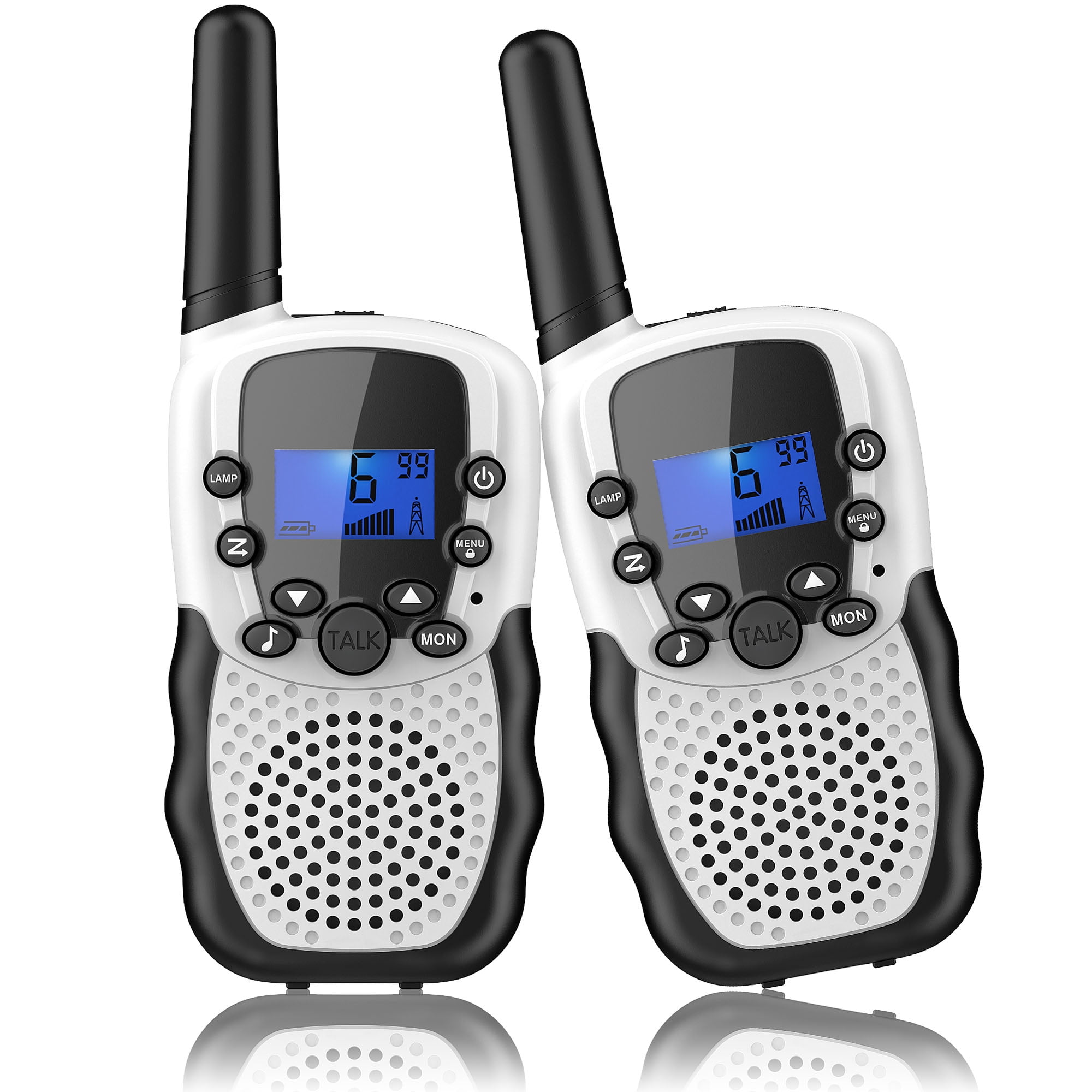 Wishouse Walkie Talkies for Kids, 22 Channels, 2-Way Radio Toy, Compact ...