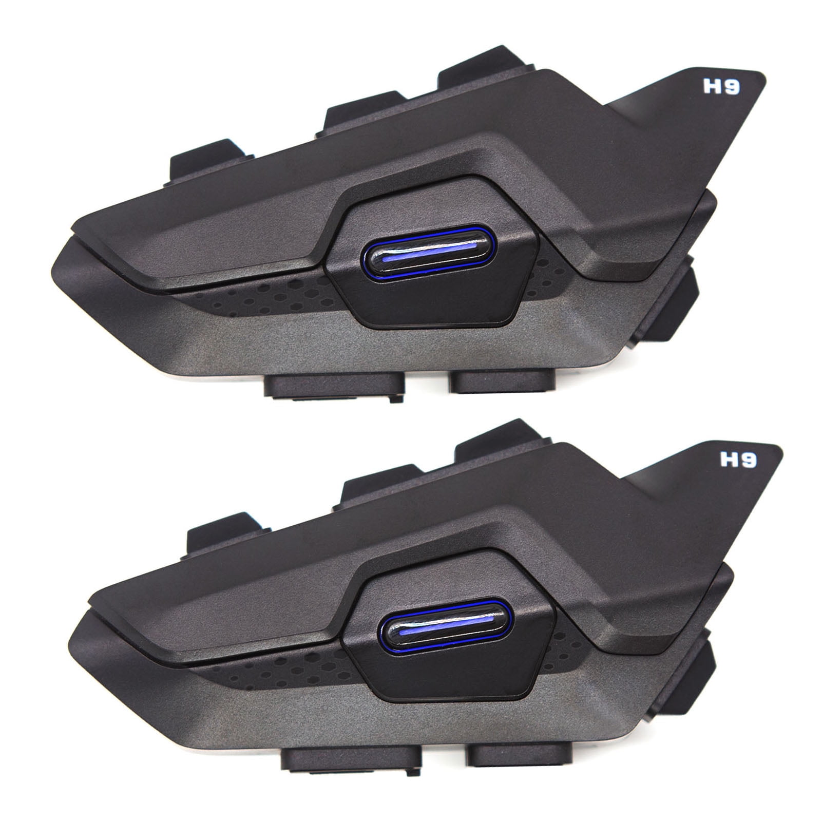 Walkie-talkie,Intercom 1000m Bt5.1 Fm Radio Helmet Intercom 2-person ...