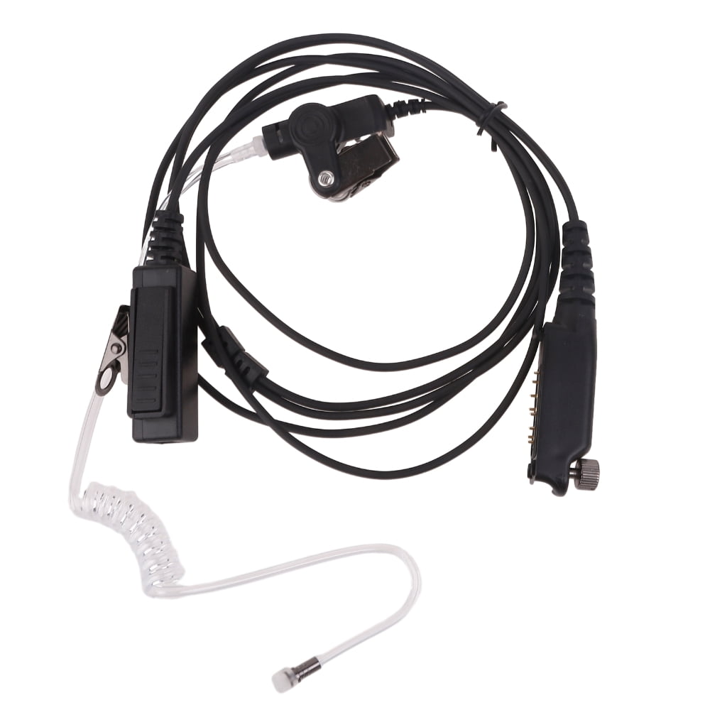 WalkieTalkie Earpiece with Finger PTT Mic Multi-pin Headset for Sepura ...