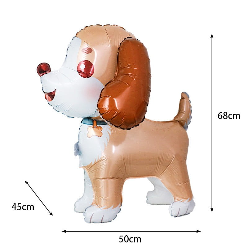 Walking Animal Balloons with wheels Jungle Animals, Dinosaurs, Pets ...