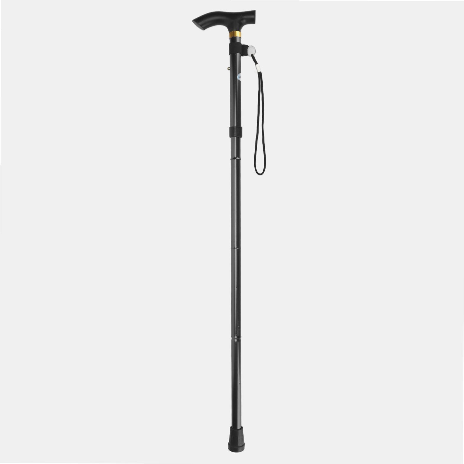 Walking Cane, Adjustable Folding Cane Lightweight Aluminum Portable ...