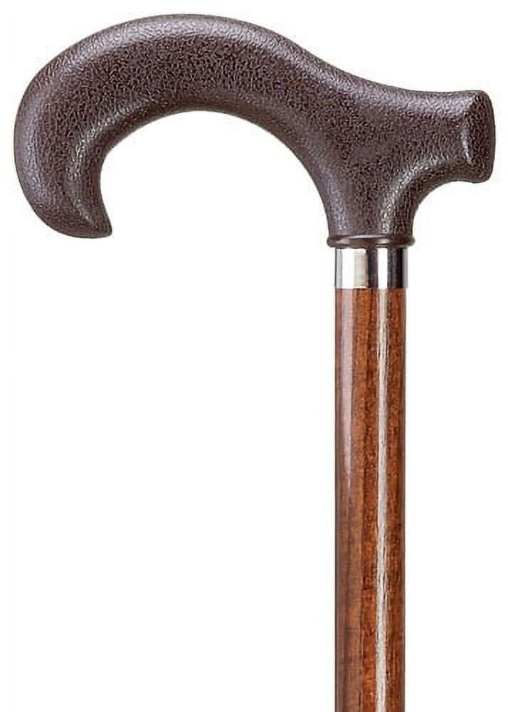 Walking Cane Men Derby Hook Shape Cane Walnut Ash Shaft - Walmart.com