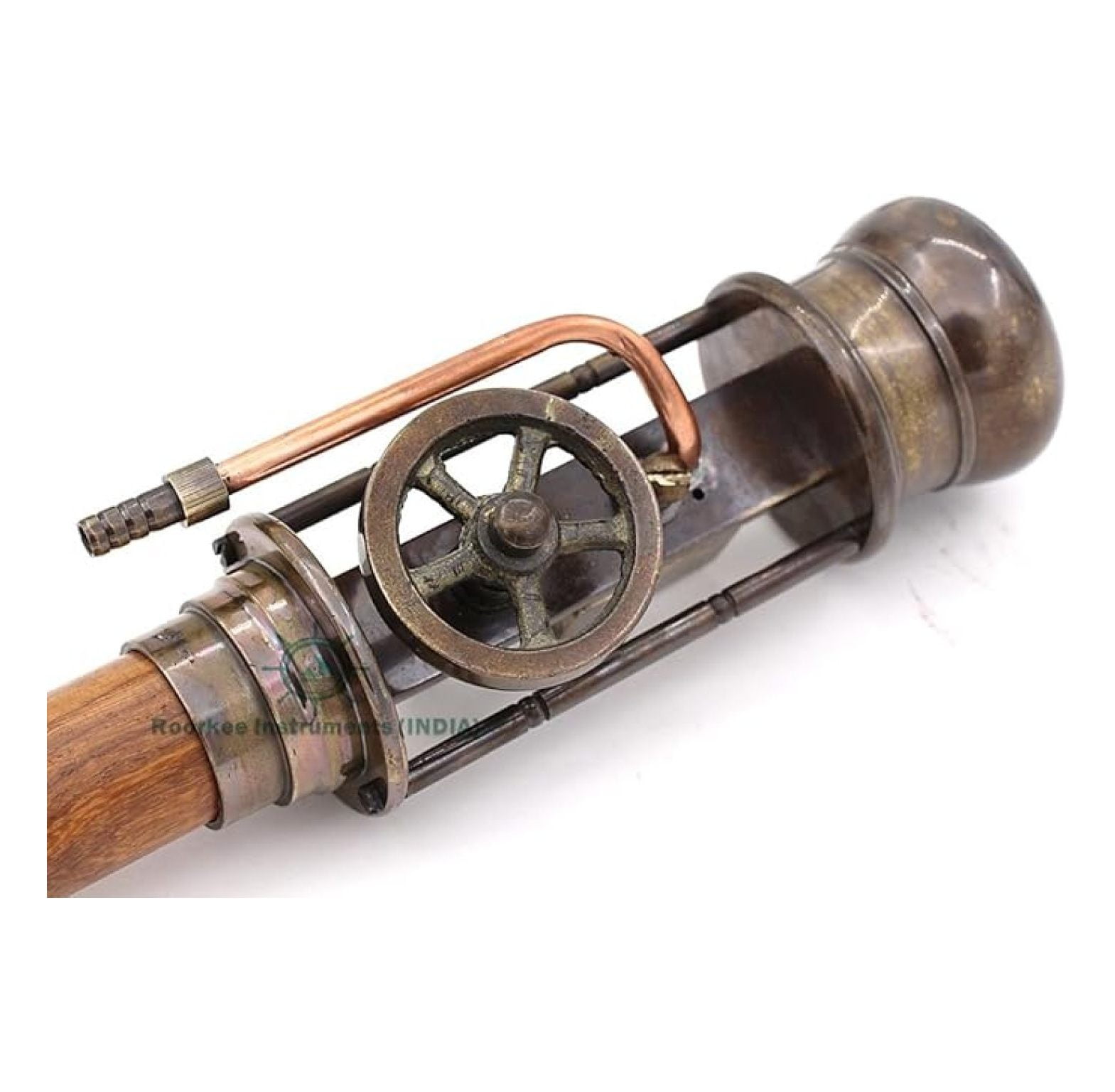 Steampunk Walking Cane with Working Engine Handle Vintage Prop Stick ...