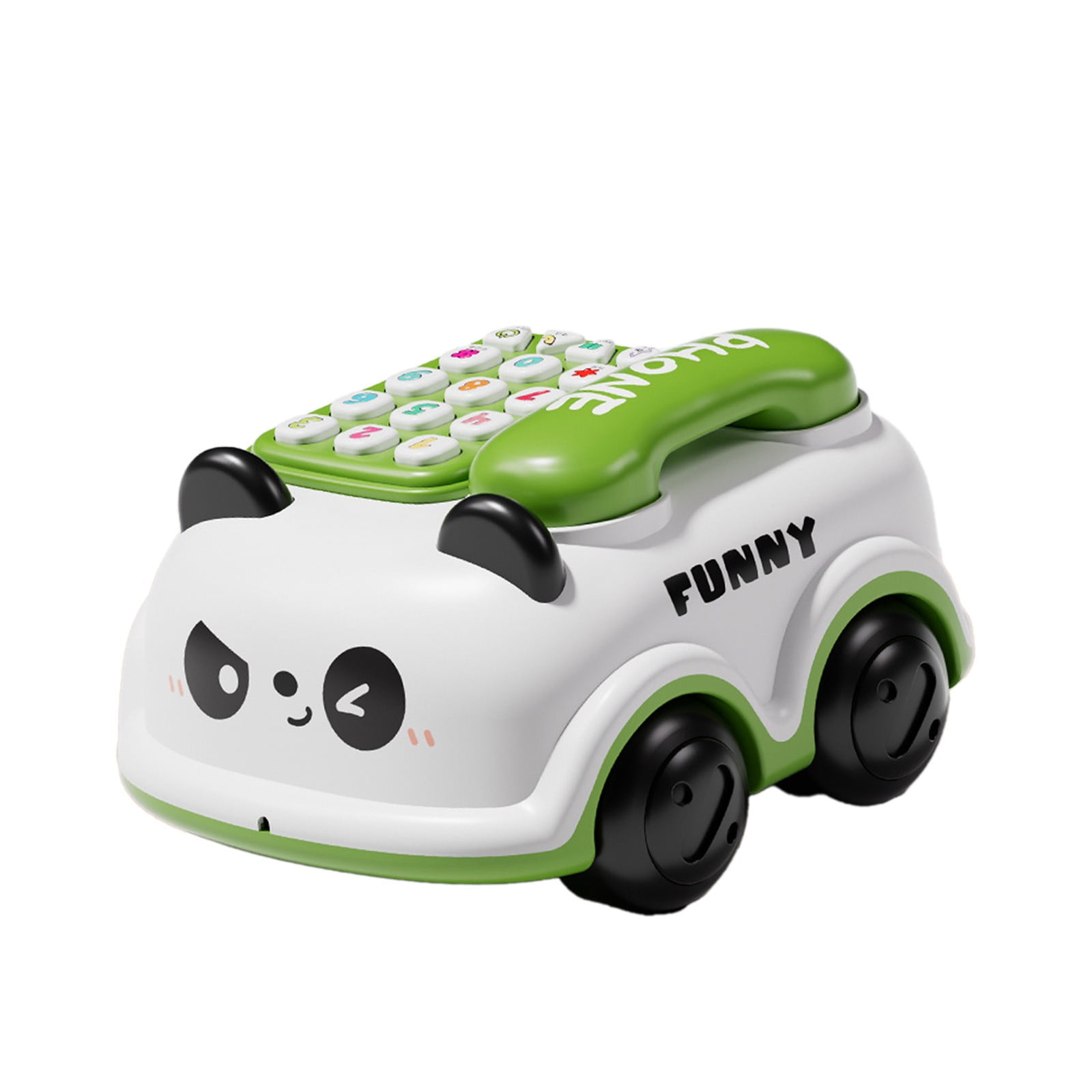 Walking Companion Interactive Music Story Car - Pull Toy with Light-Up ...