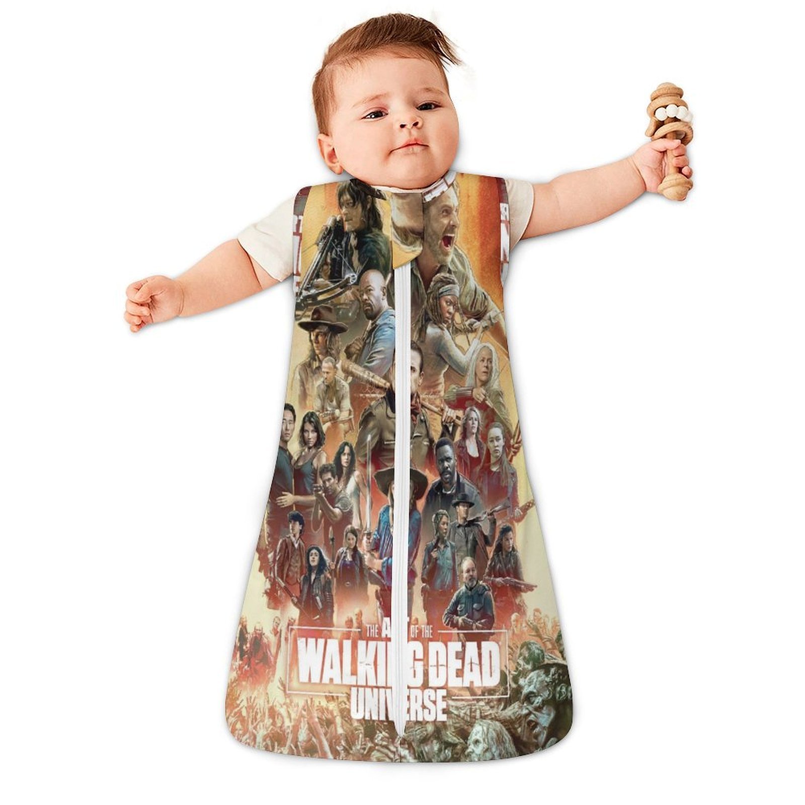 Walking De-,ad Ba-by Sleep Sack Ba-by Wearable Blanket with Zipper ...