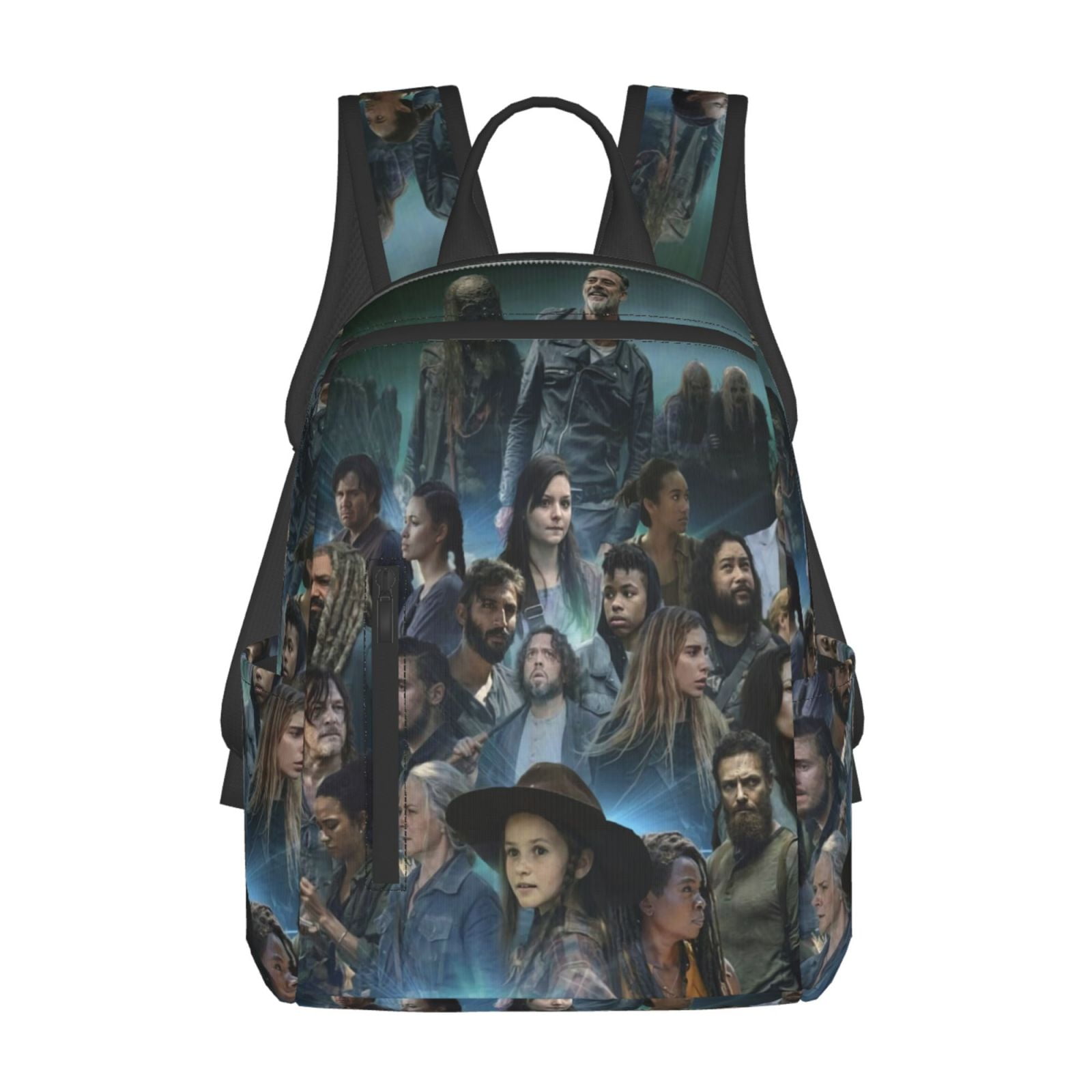 Walking Dead Backpack Cartoon Printed College Laptop Schoolbag Casual ...
