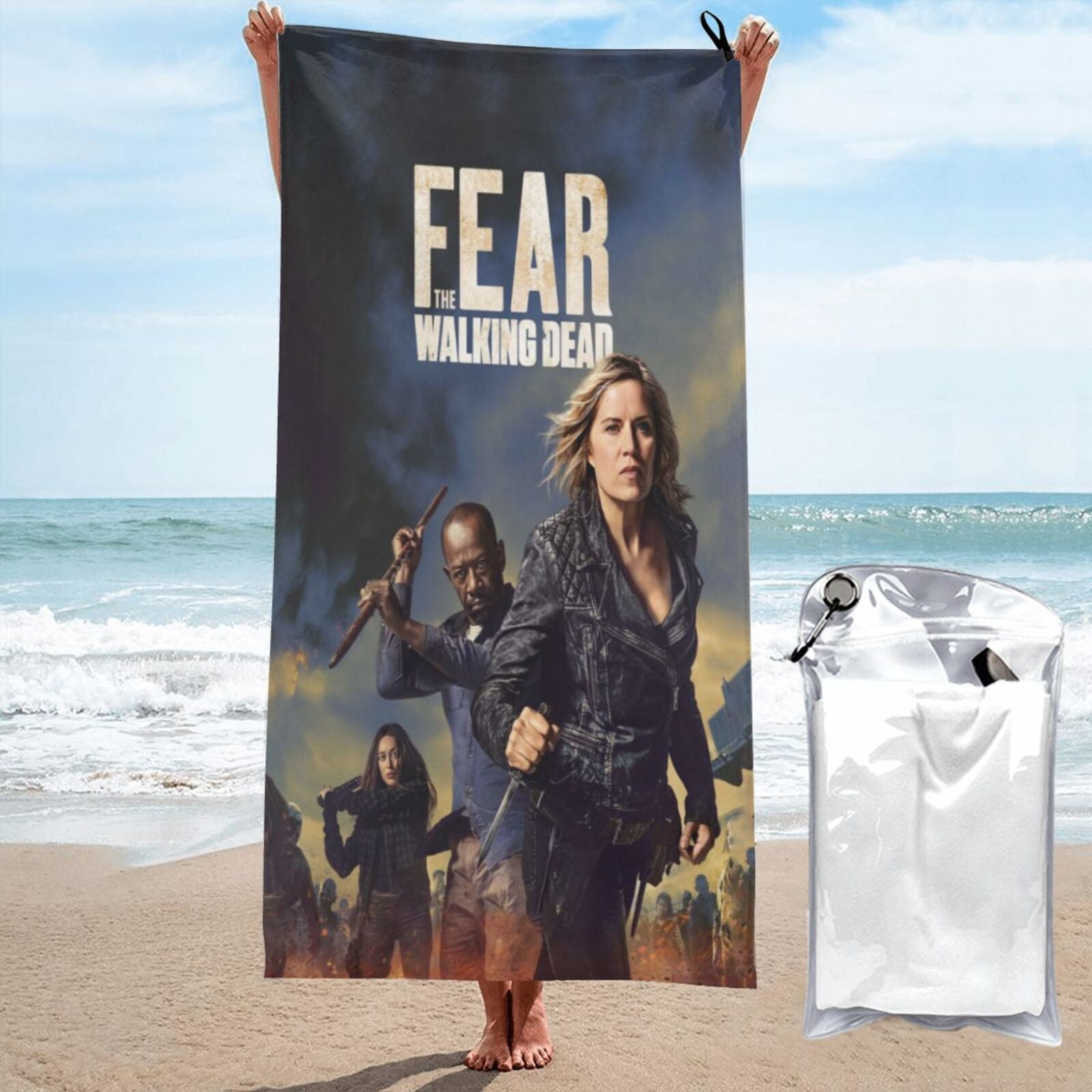 Walking Dead Beach Towel Absorbent Quick Dry Towels For Travel ...