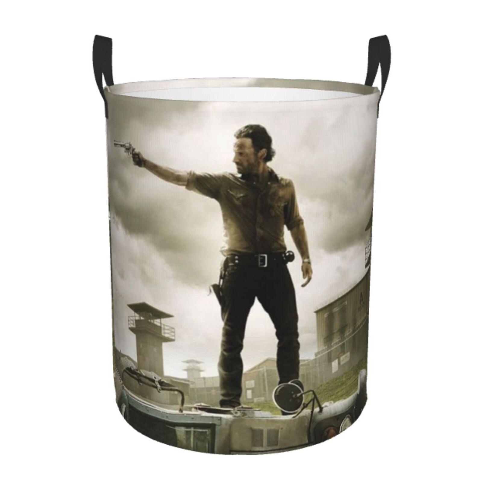Walking Dead Circular Hamper With Handle Storage Basket Circular ...