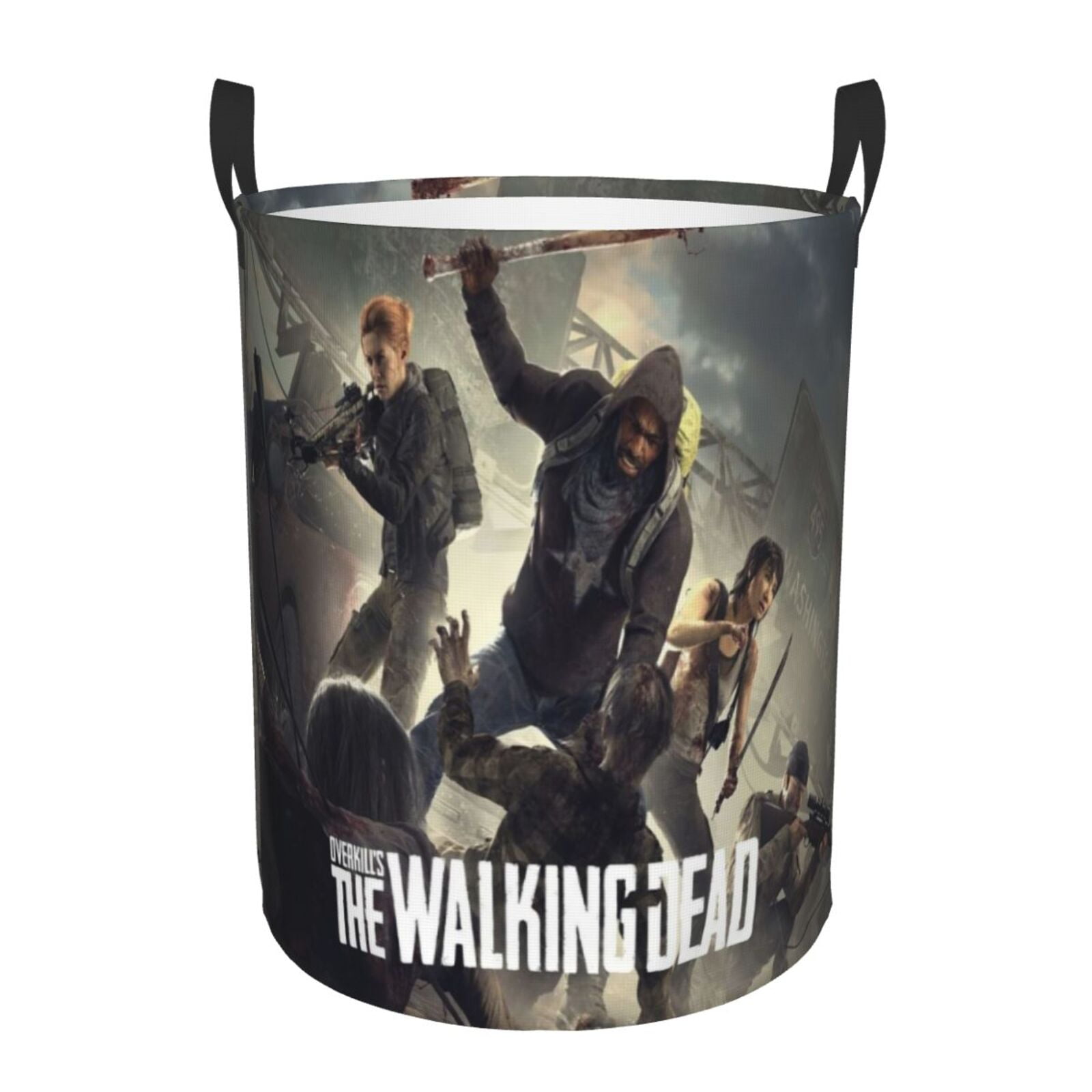 Walking Dead Collapsible Laundry Basket Cartoon Laundry Hamper with ...