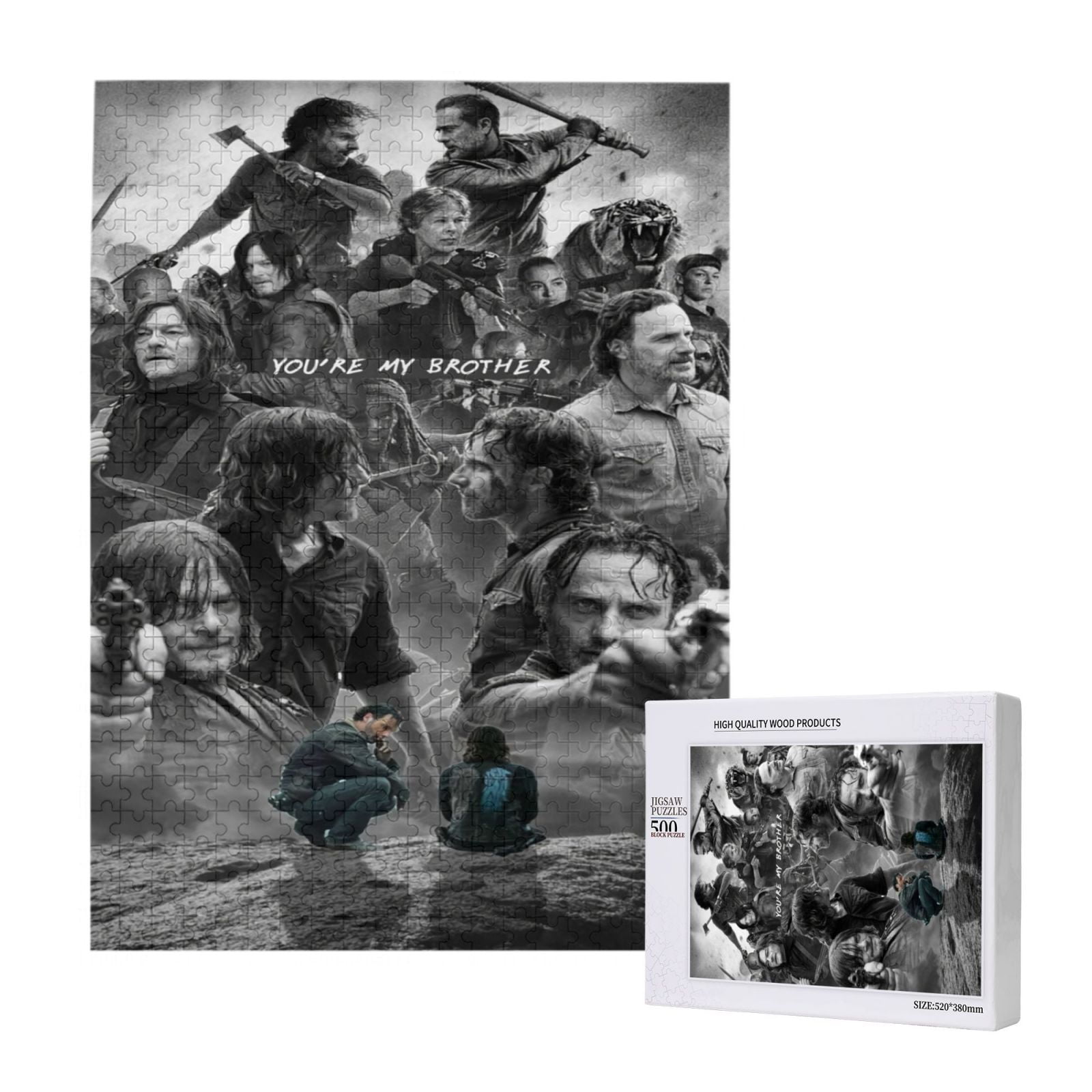 Walking Dead Jigsaw Puzzles, 300 Pieces Colorful Wooden Puzzle Toys ...