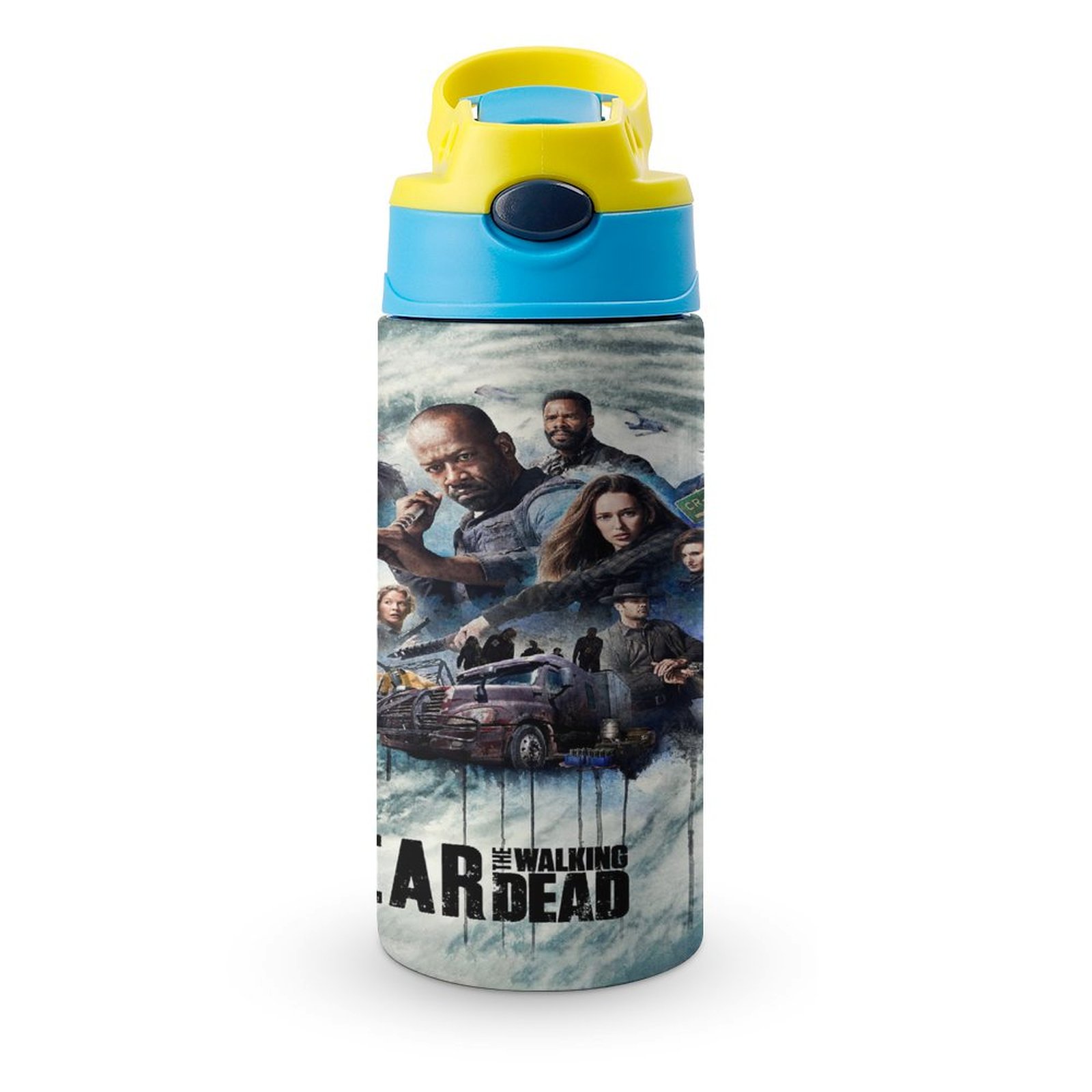 Walking Dead Kids Water Bottle with Straw Lid Insulated Stainless Steel ...