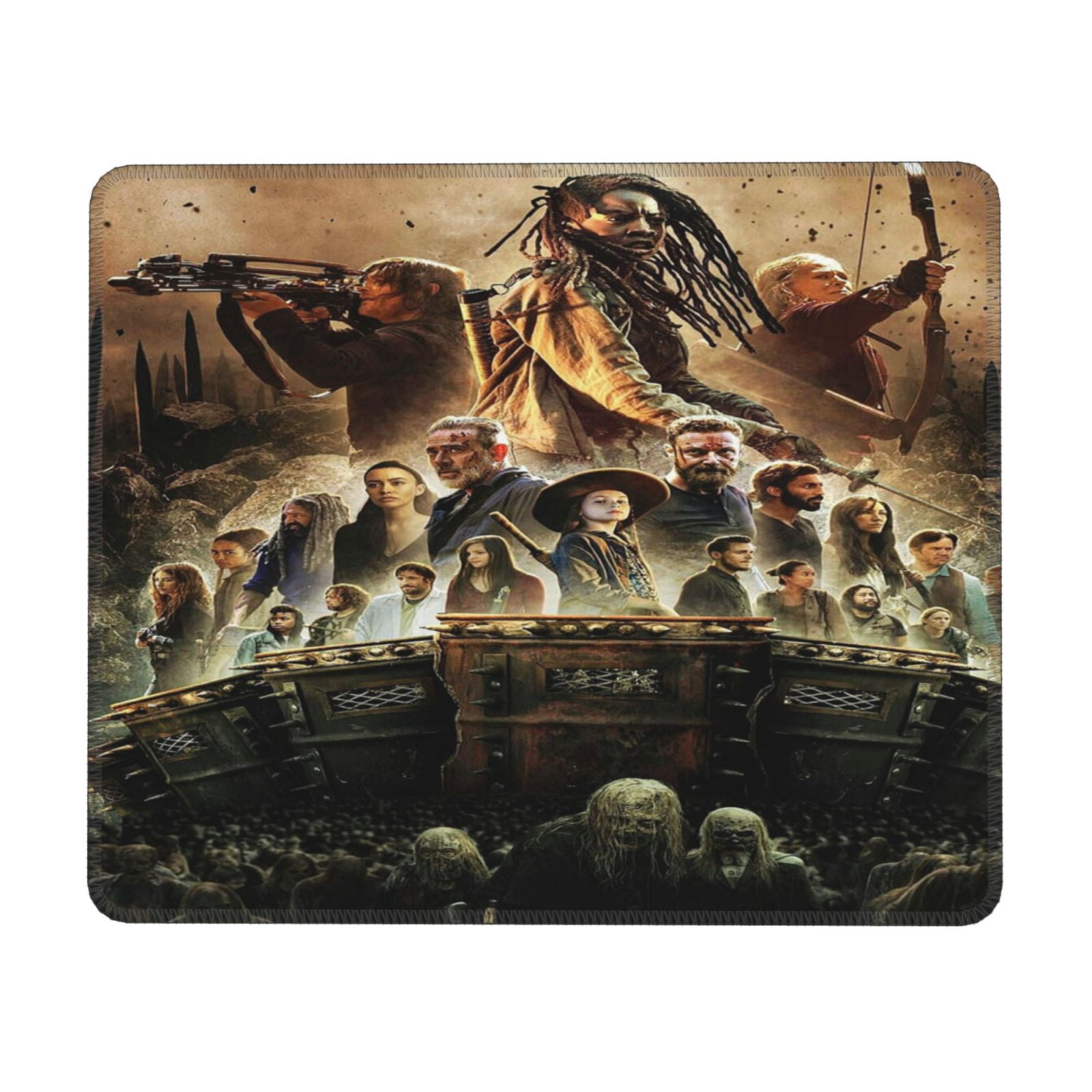 Walking Dead Mouse Pad Office Gaming Anime Cartoon Mousepad 10 x 12 ...