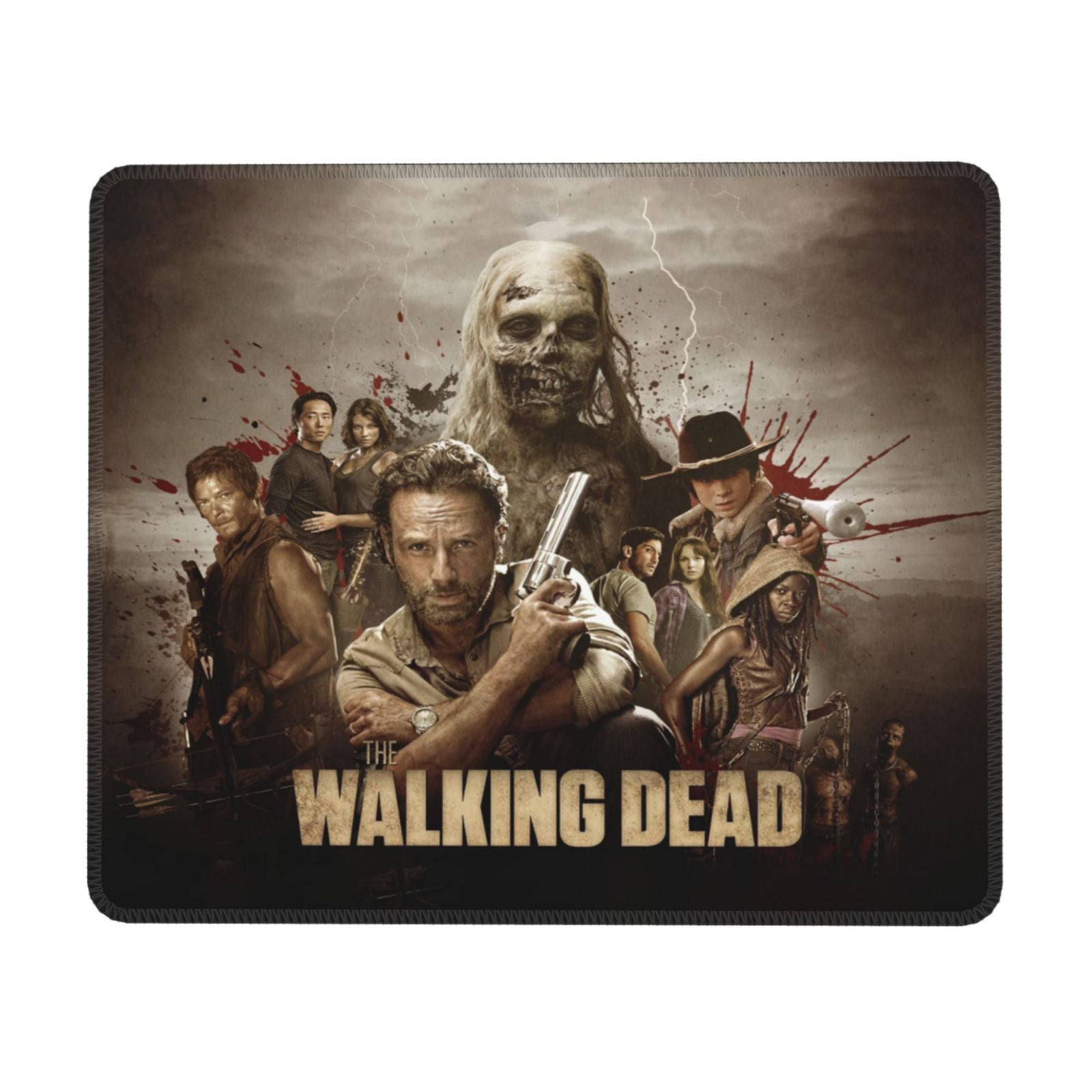 Walking Dead Mouse Pad Office Gaming Anime Cartoon Mousepad 10 x 12 ...