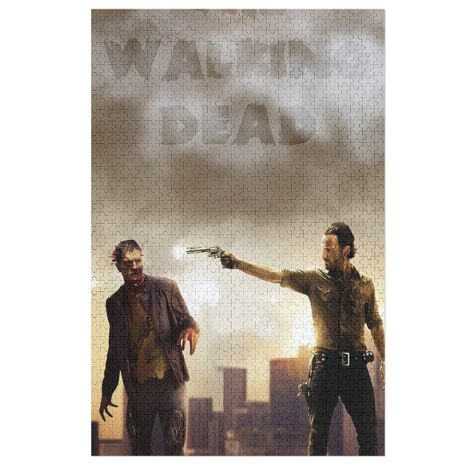 Walking Dead Picture Puzzle 1000 PCS Wooden Puzzle Artwork Jigsaw ...
