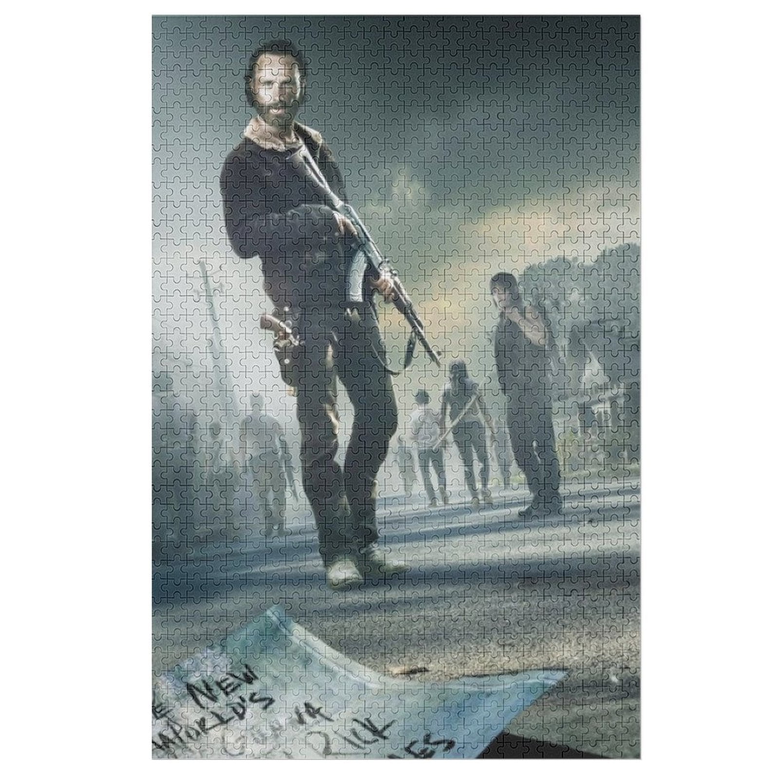 Walking Dead Picture Puzzle 1000 PCS Wooden Puzzle Artwork Jigsaw ...