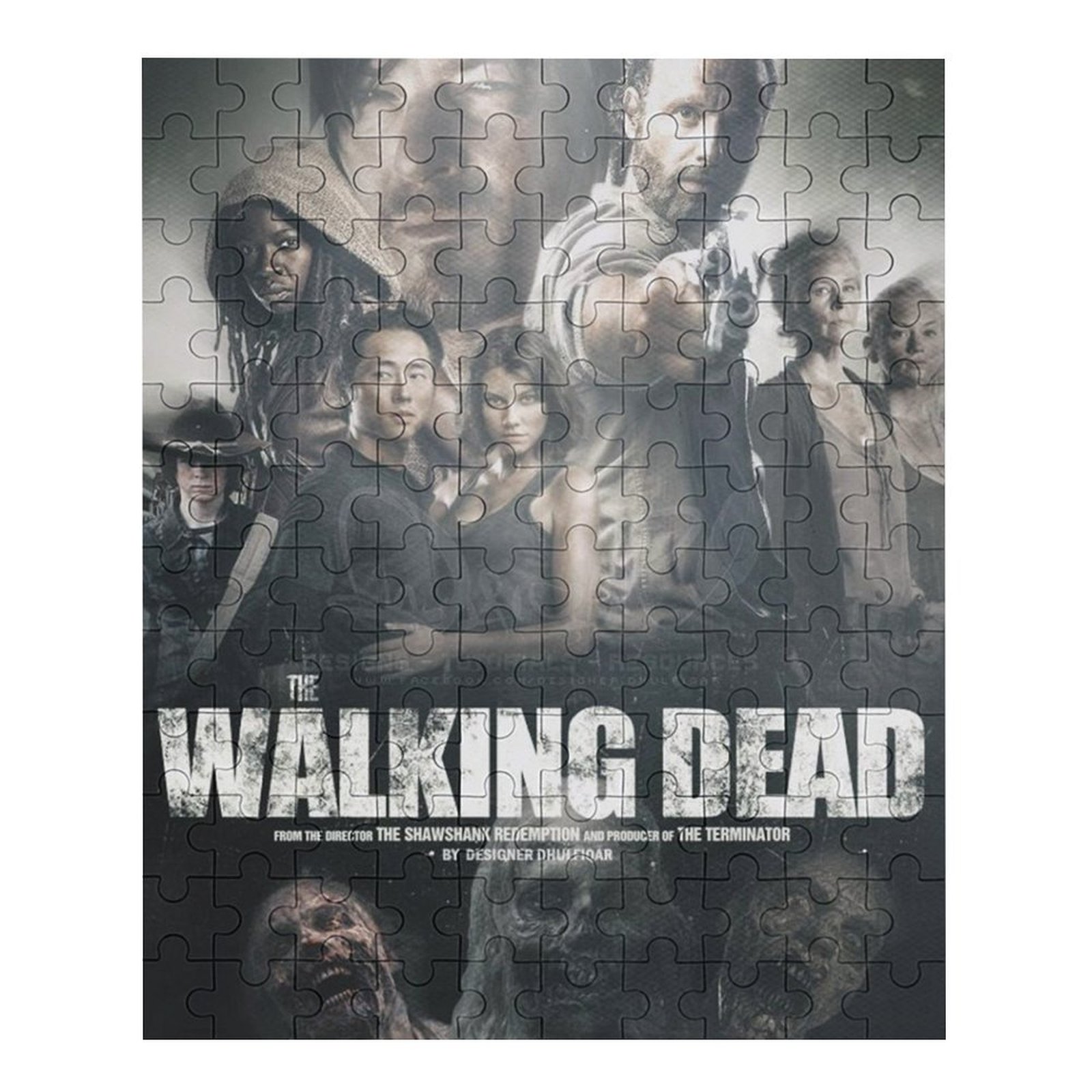Walking Dead Picture Puzzle 120 PCS Wooden Puzzle Artwork Jigsaw ...