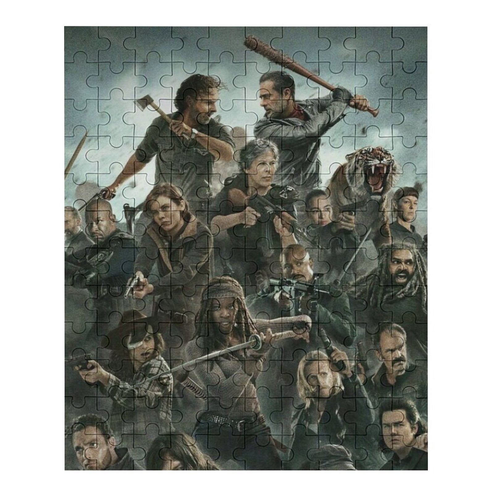 Walking Dead Picture Puzzle 120 PCS Wooden Puzzle Artwork Jigsaw ...