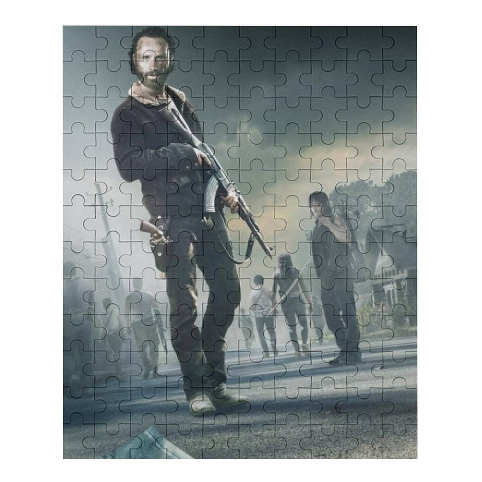 Walking Dead Picture Puzzle 120 PCS Wooden Puzzle Artwork Jigsaw ...