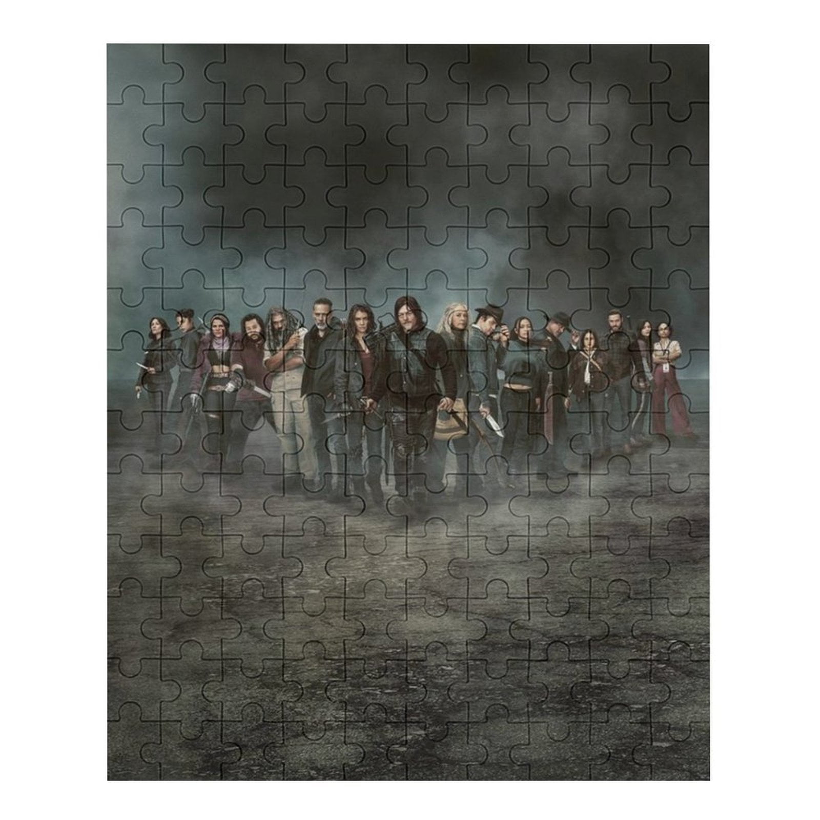Walking Dead Picture Puzzle 120 PCS Wooden Puzzle Artwork Jigsaw ...