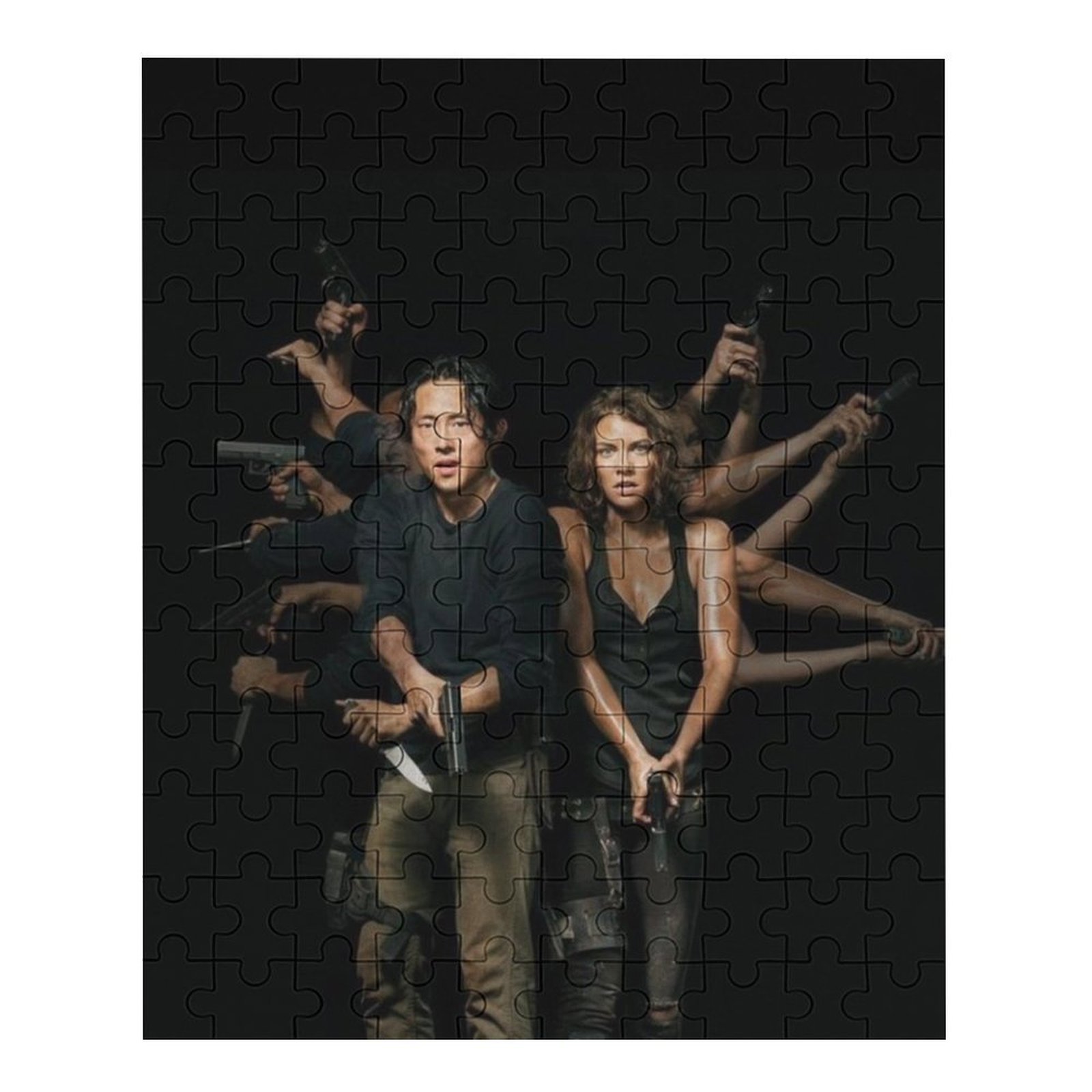 Walking Dead Picture Puzzle 120 PCS Wooden Puzzle Artwork Jigsaw ...