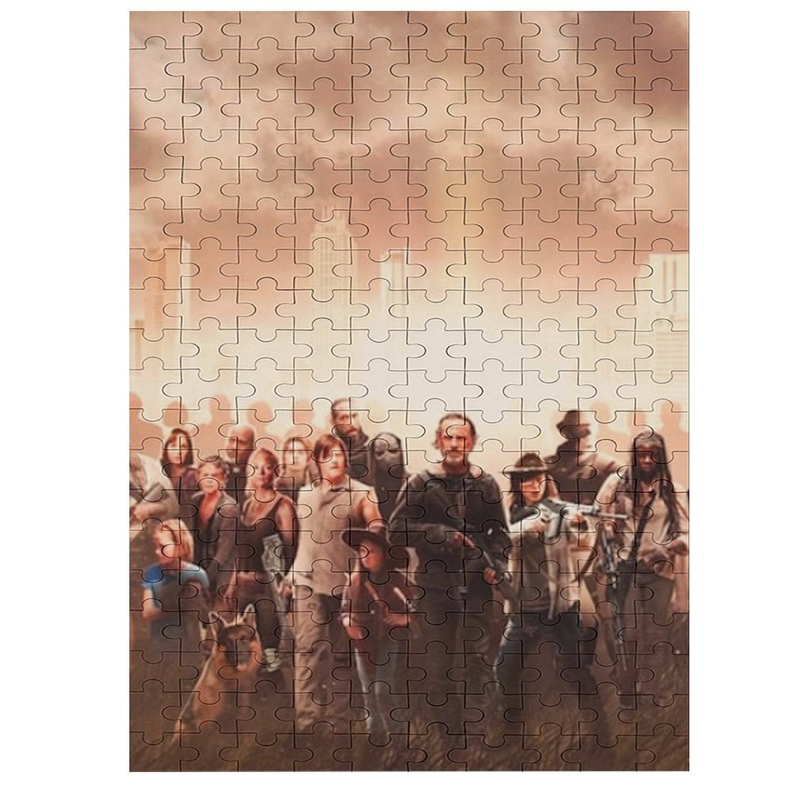 Walking Dead Picture Puzzle 200 PCS Wooden Puzzle Artwork Jigsaw ...