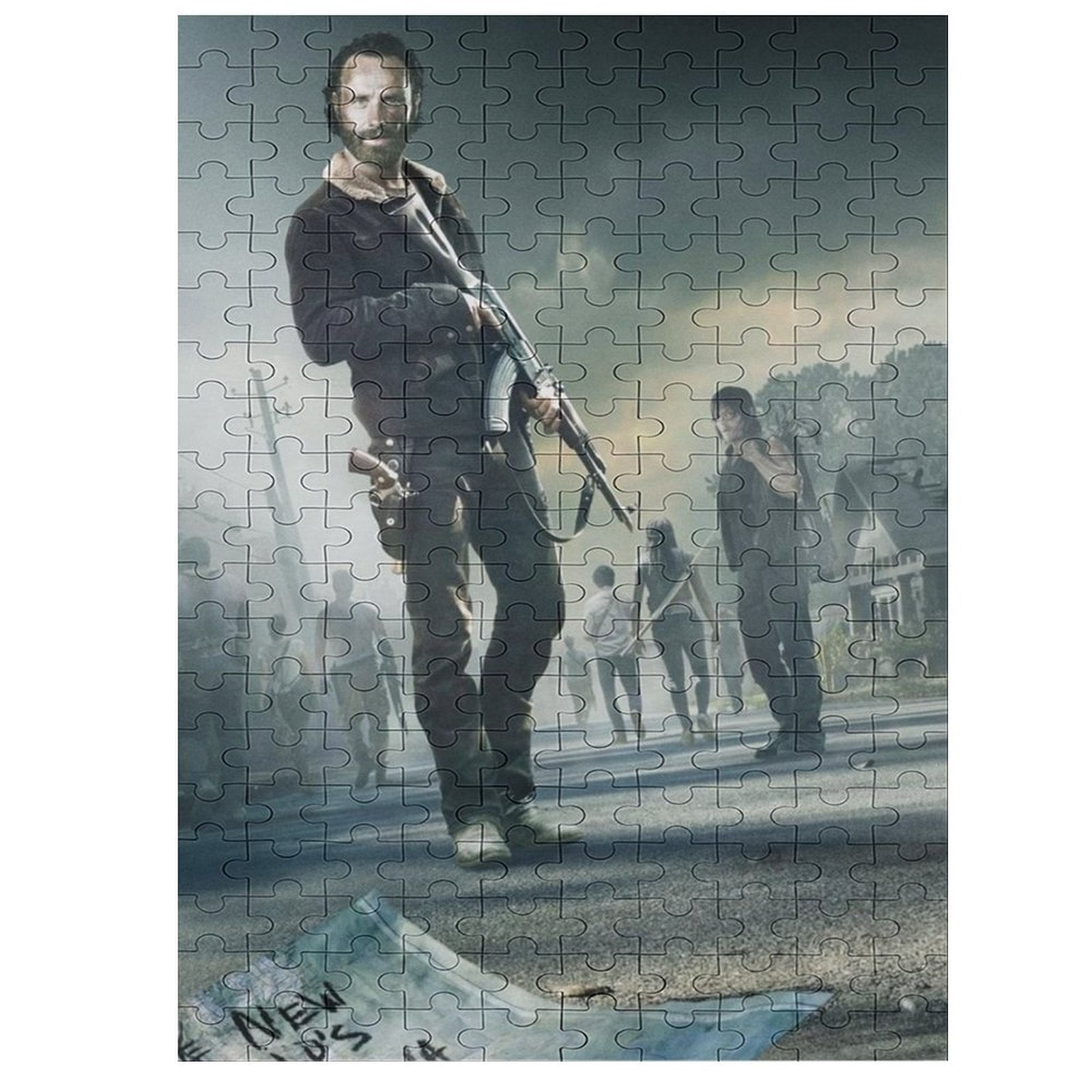 Walking Dead Picture Puzzle 200 PCS Wooden Puzzle Artwork Jigsaw ...