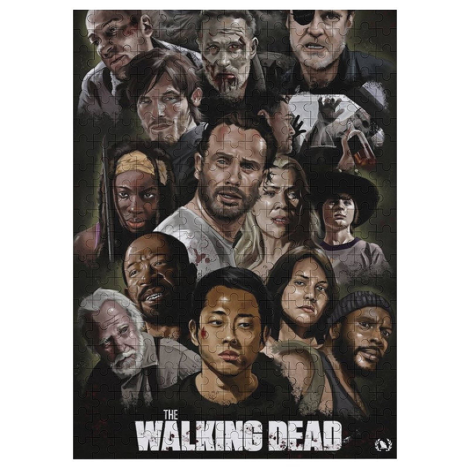 Walking Dead Picture Puzzle 300 PCS Wooden Puzzle Artwork Jigsaw ...