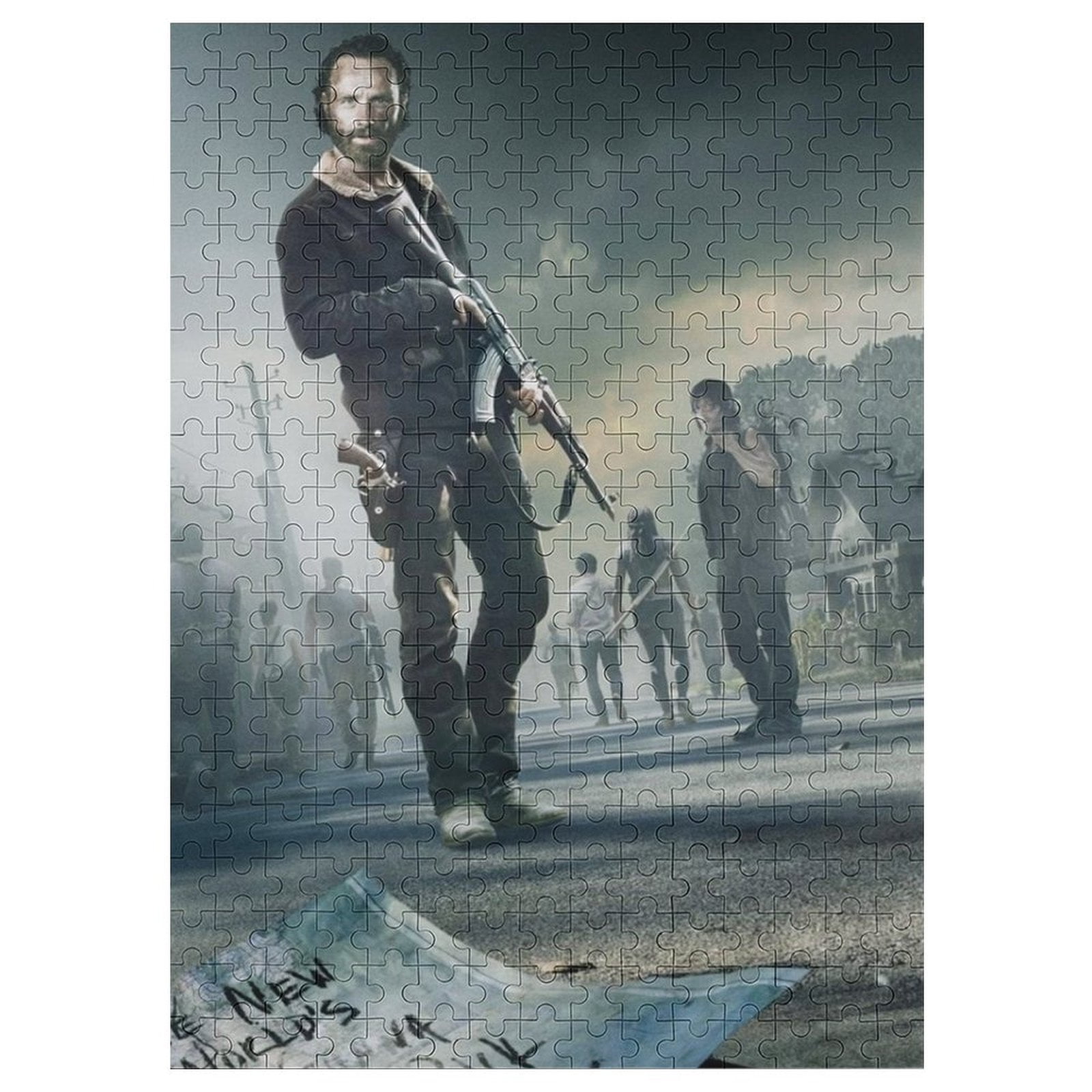 Walking Dead Picture Puzzle 300 PCS Wooden Puzzle Artwork Jigsaw ...