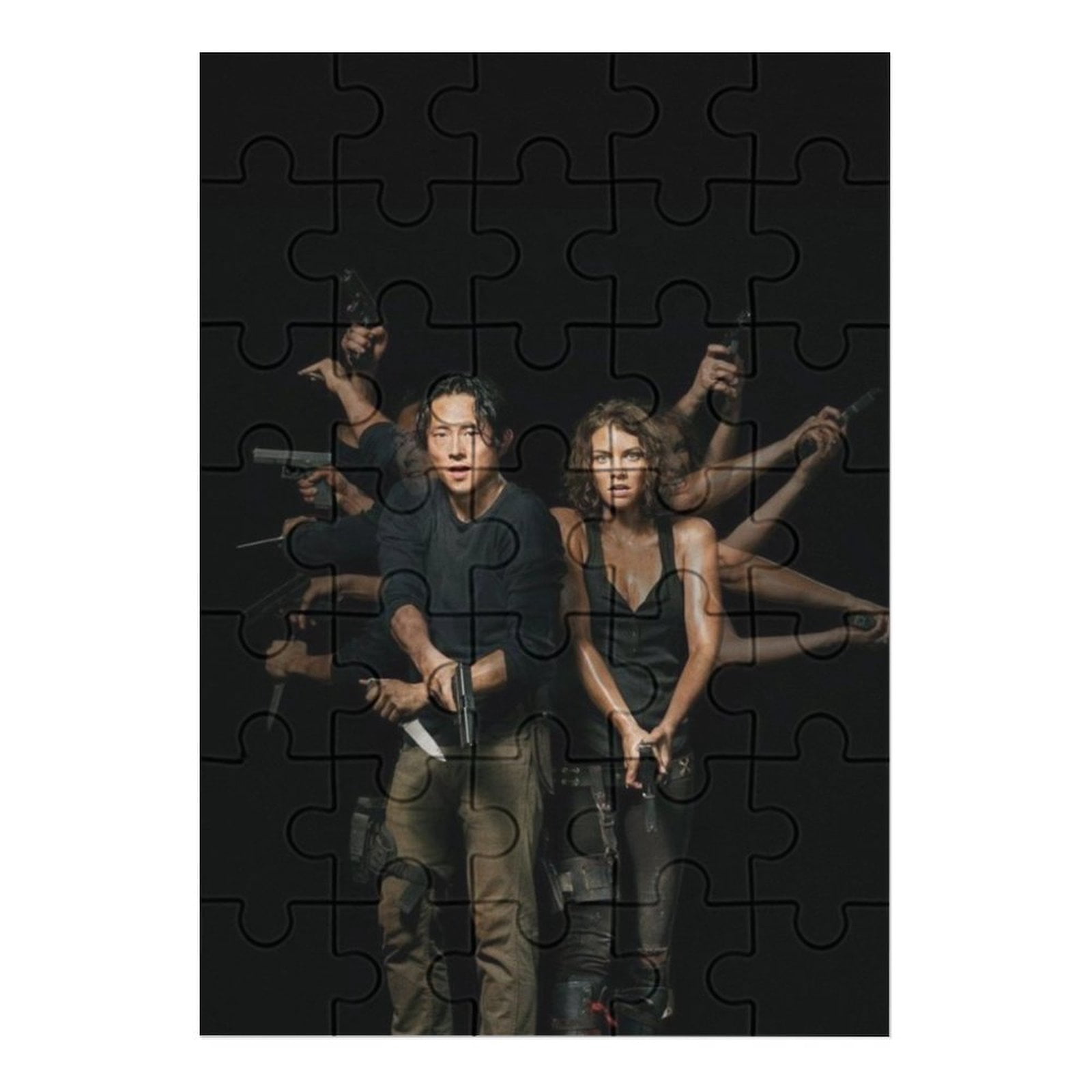 Walking Dead Picture Puzzle 35 PCS Wooden Puzzle Artwork Jigsaw Puzzles ...