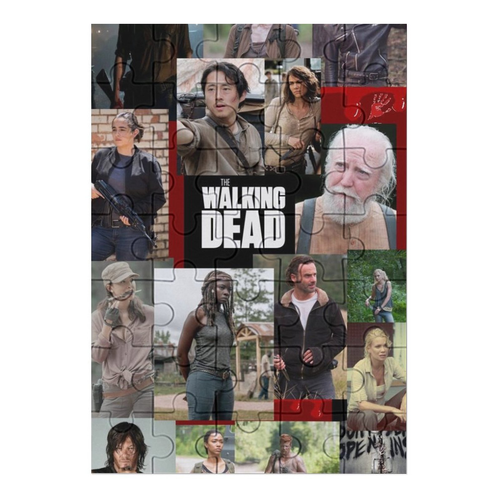 Walking Dead Picture Puzzle 35 PCS Wooden Puzzle Artwork Jigsaw Puzzles ...